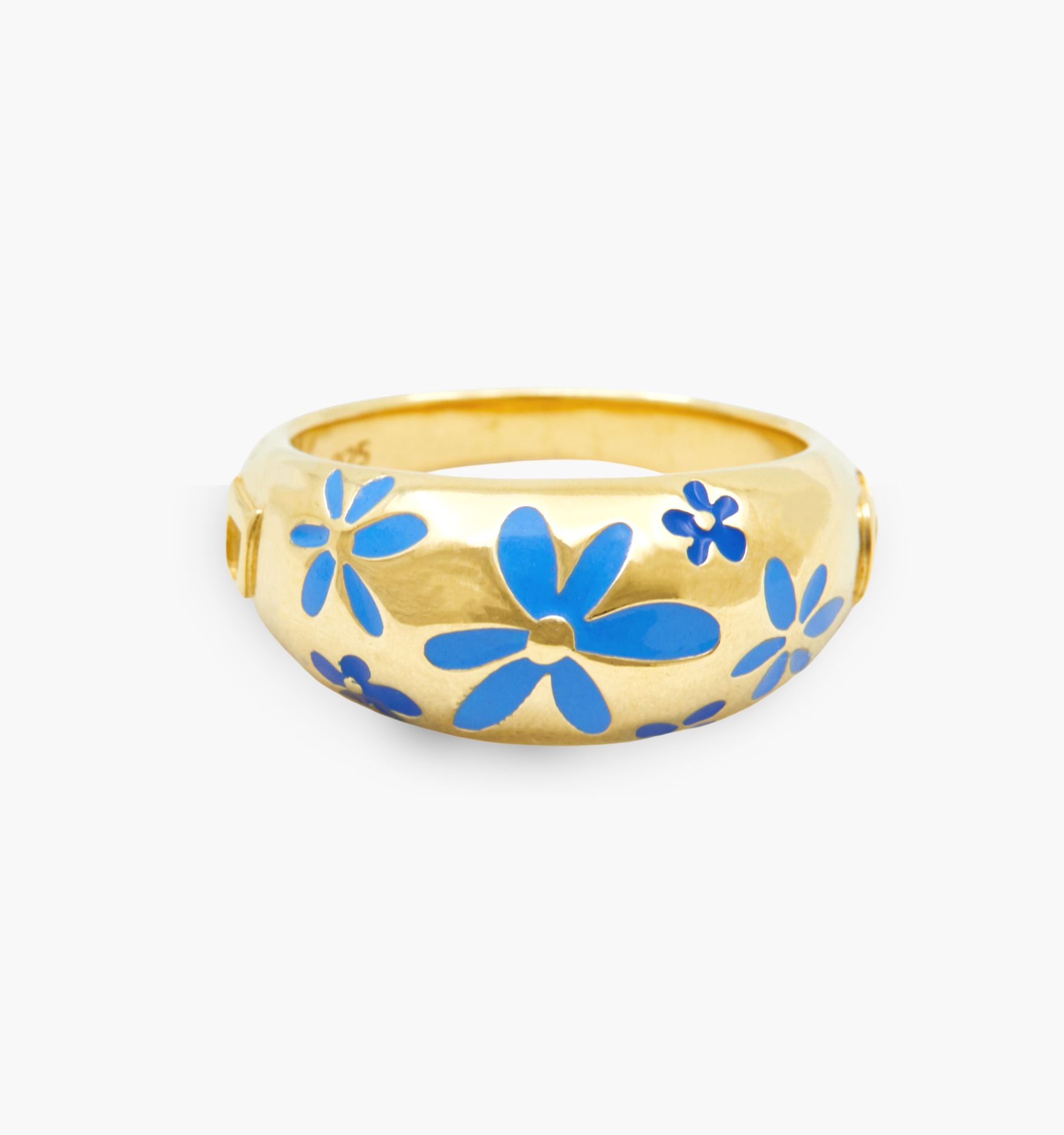 Rellery + Flower Ring – Blue