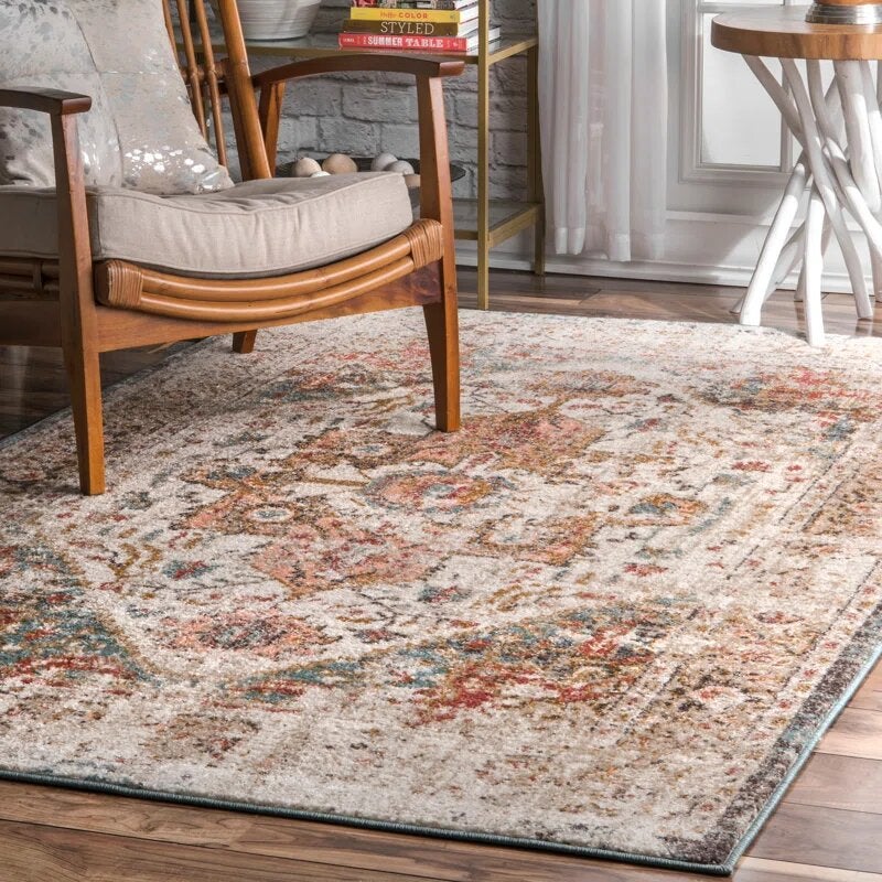 Blue Elephant + Gulbranson Beige/Brown Rug