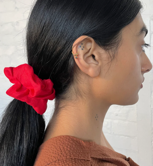 Muse The Label + Red Scrunchie