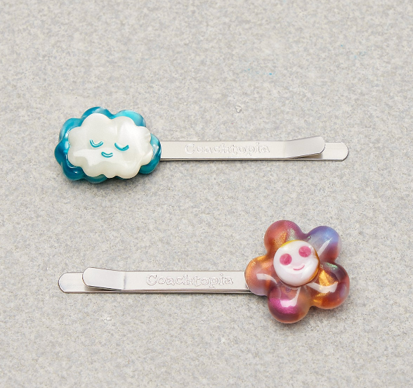 Coachtopia + Flower And Cloud Hair Clip