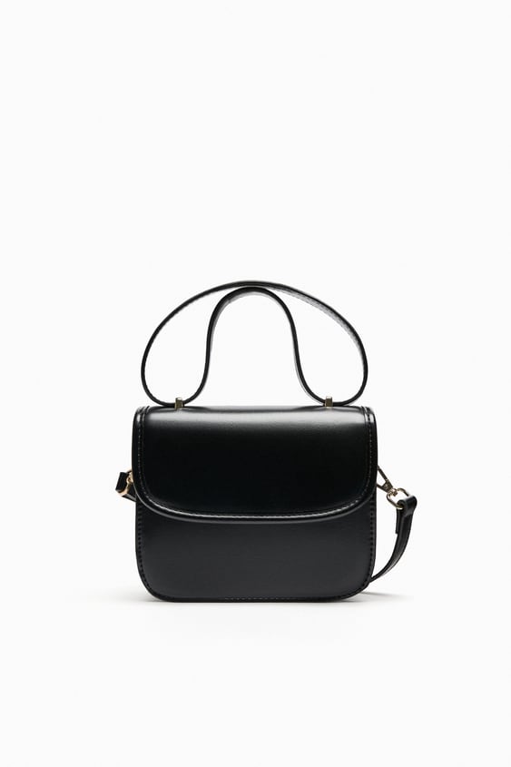 Zara + Double Strap Crossbody Bag