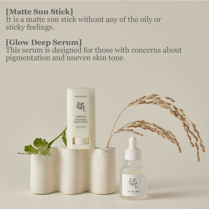 Beauty of Joseon + Matte Sun Stick & Glow Deep Serum