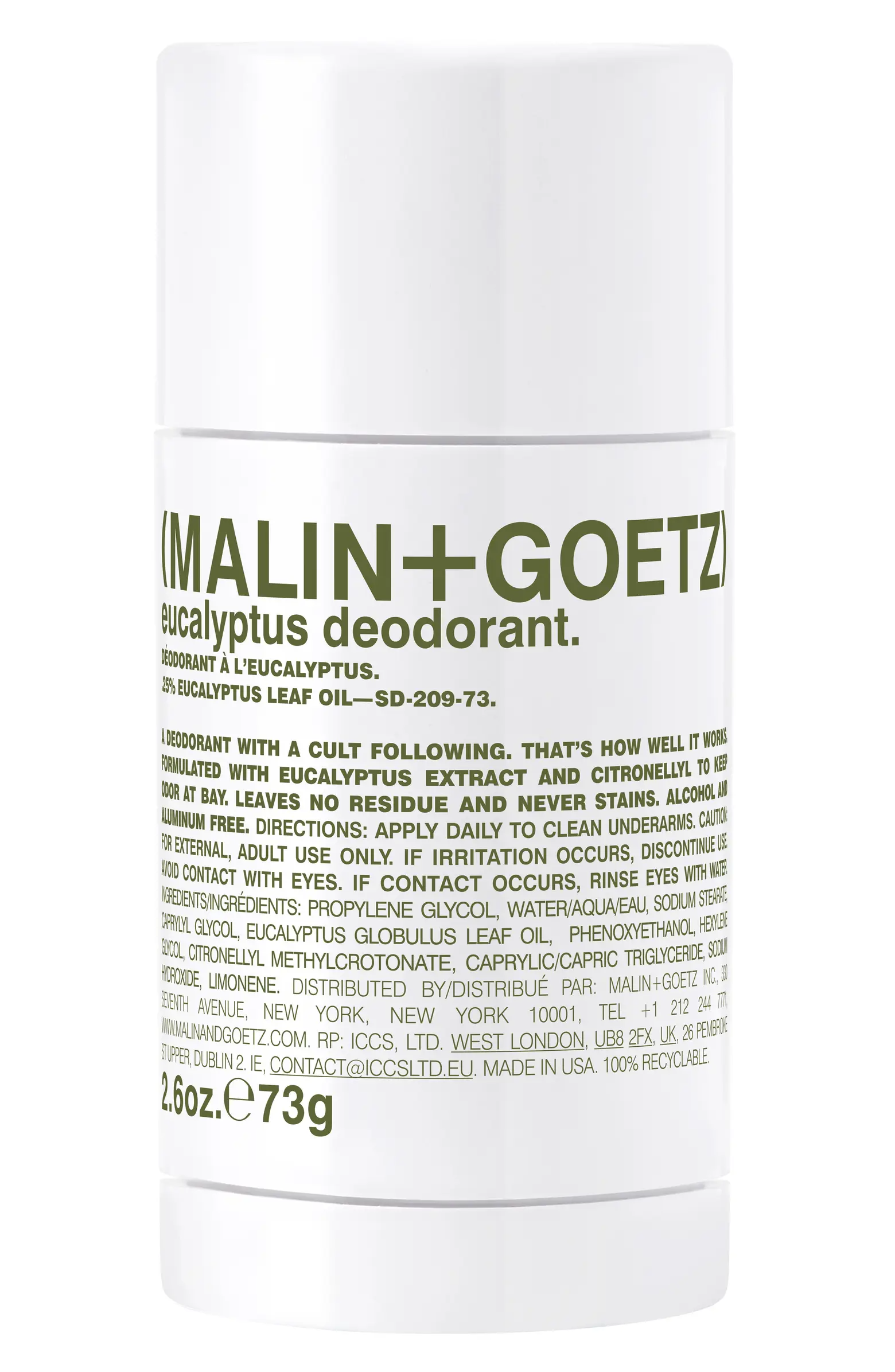 MALIN+GOETZ + Eucalyptus Deodorant