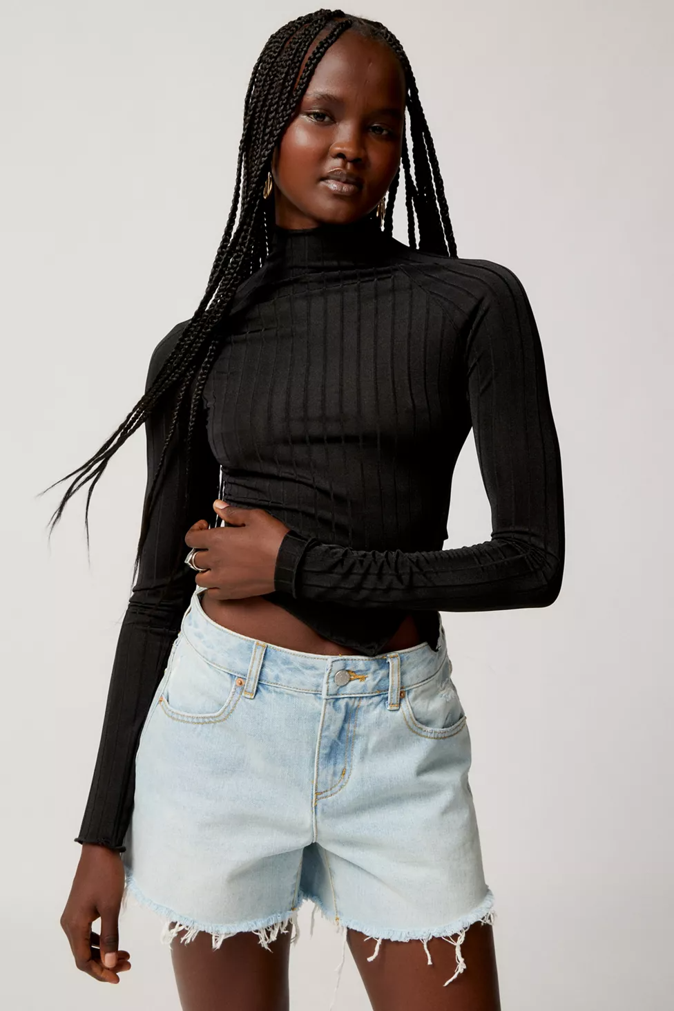 BDG + A-Line Cutoff Denim Short