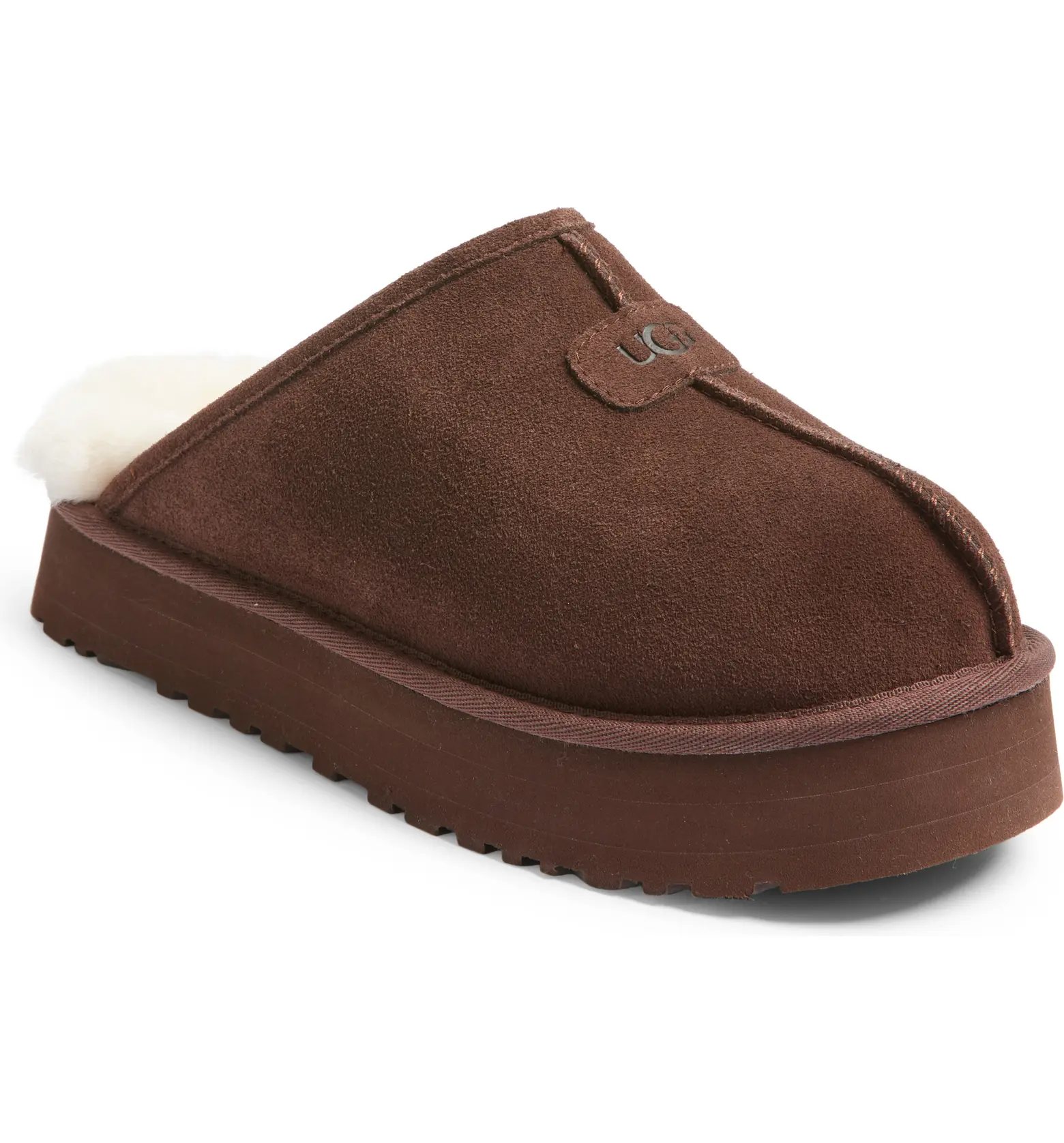 Ugg + Discoquette Genuine Shearling Slide Slipper
