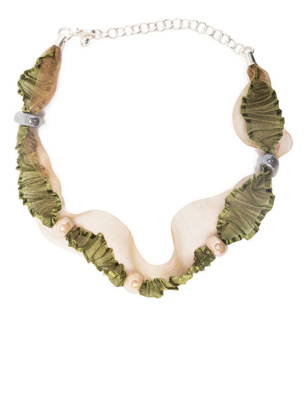 Paloma Wool + Paloma Wool pearl-detail choker chain