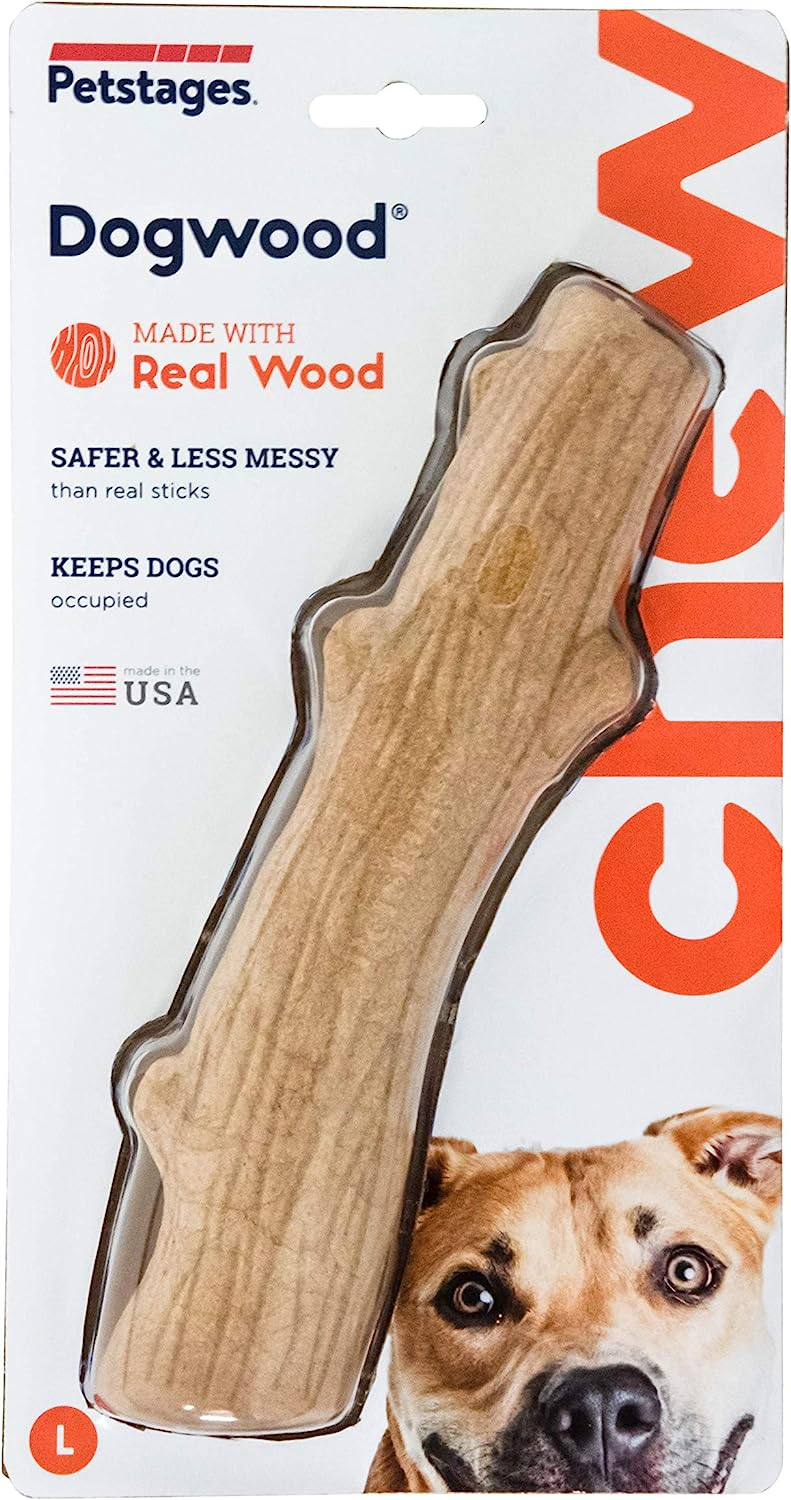 Petstages + Dogwood Wood Alternative Dog Chew Toy