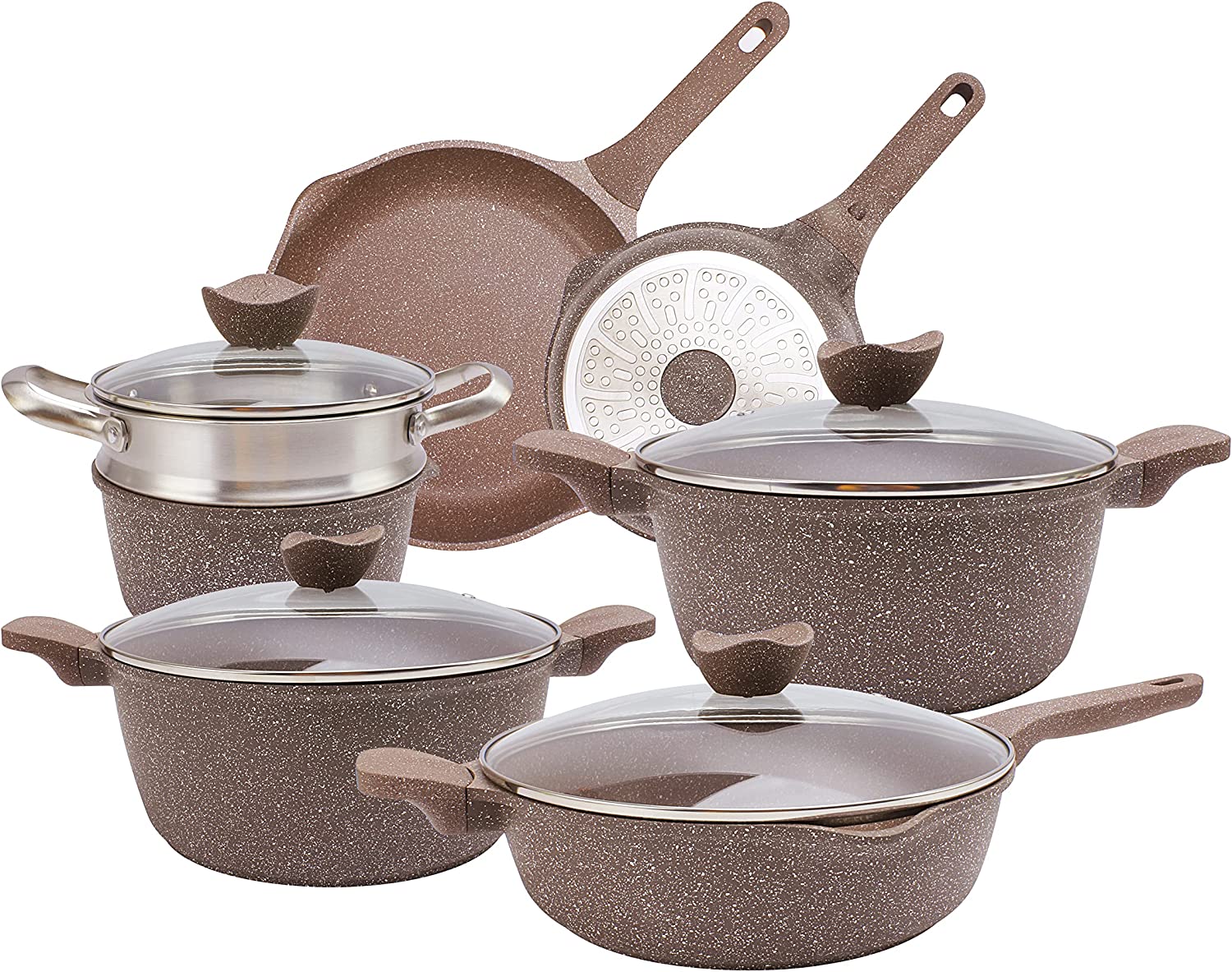 Enchante Direct + Nonstick Induction Cookware Sets