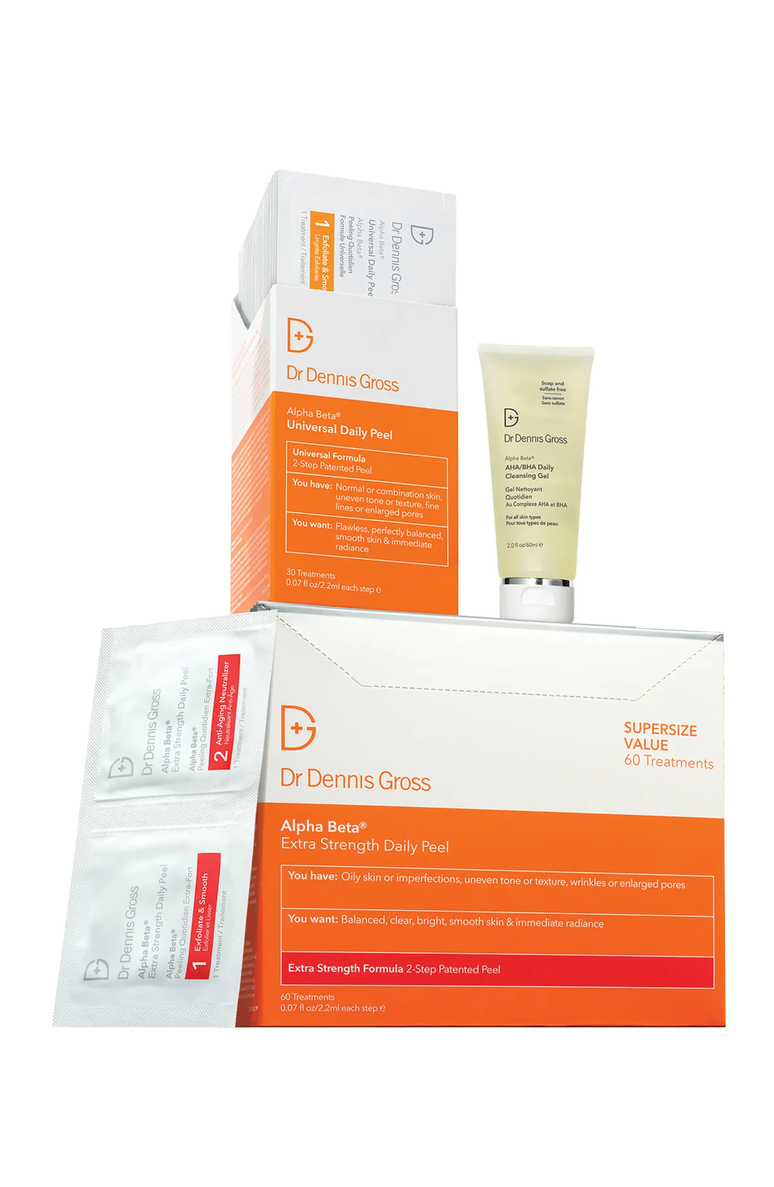 Dr. Dennis Gross Skincare + The Glow Up Set ($257 Value)