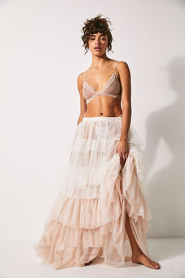 Intimately | Free People + Tulle Much Half Slip