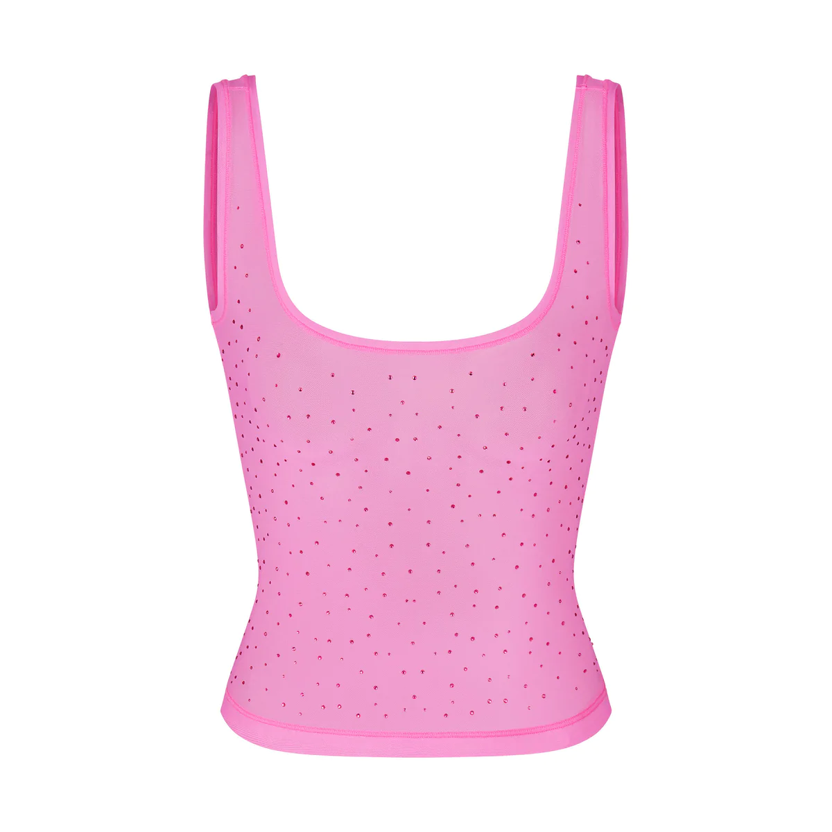 Skims + Mesh Rhinestone Cover Up Tank