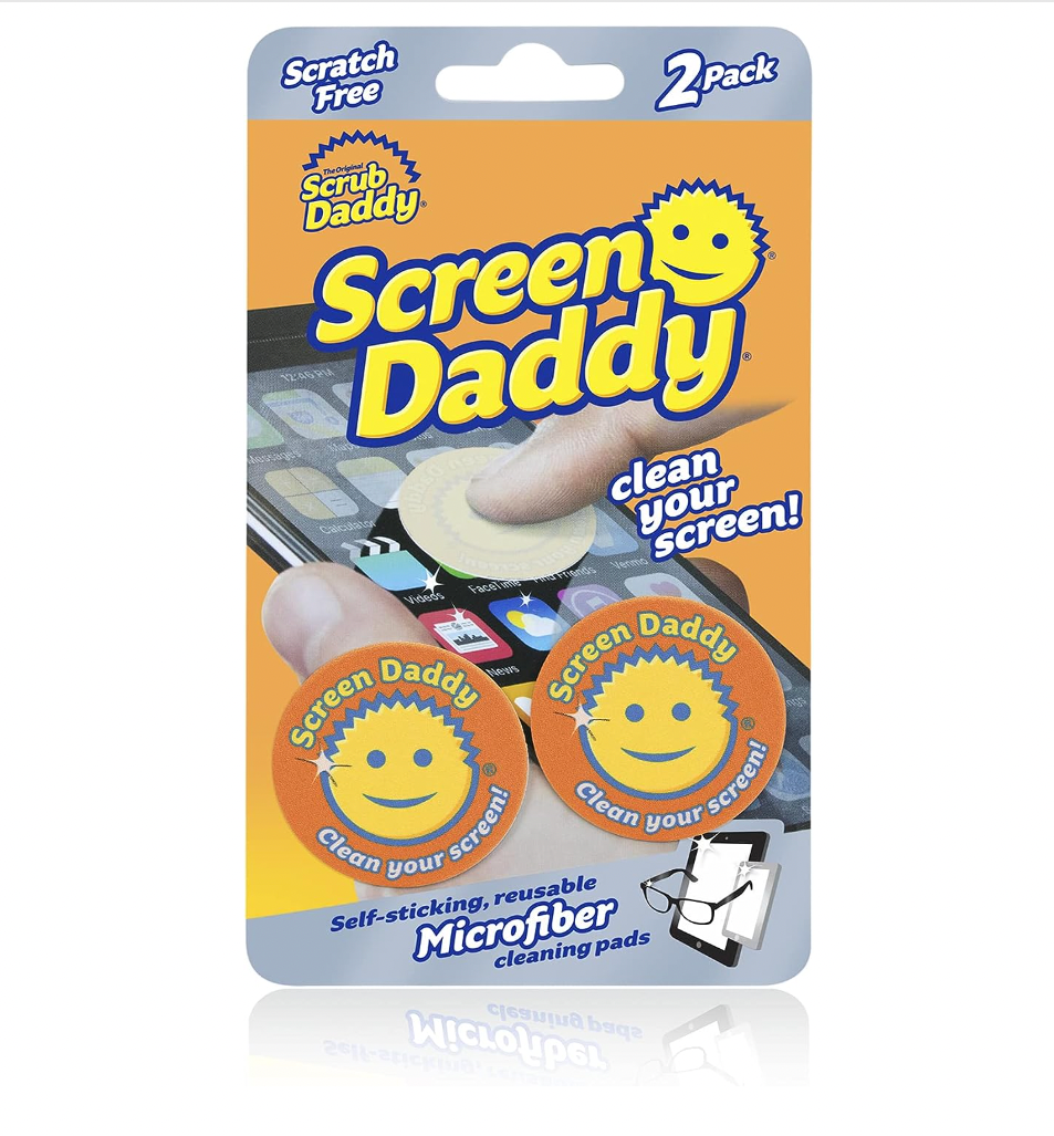 Scrub Daddy + Screen Daddy Microfiber Cloth Pads – 2 Count