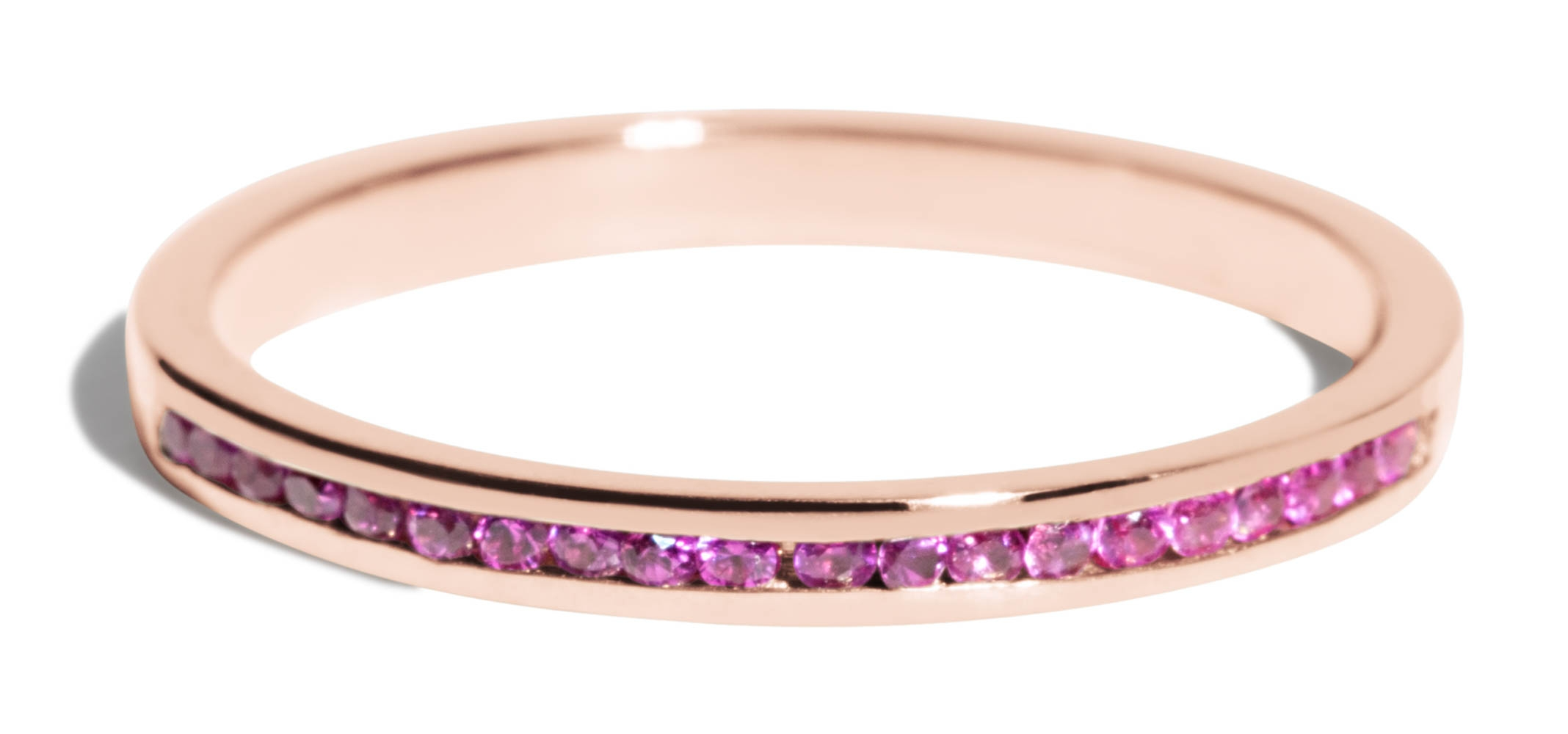 Bario Neal + Channel Half Fuchsia Sapphire Narrow Band