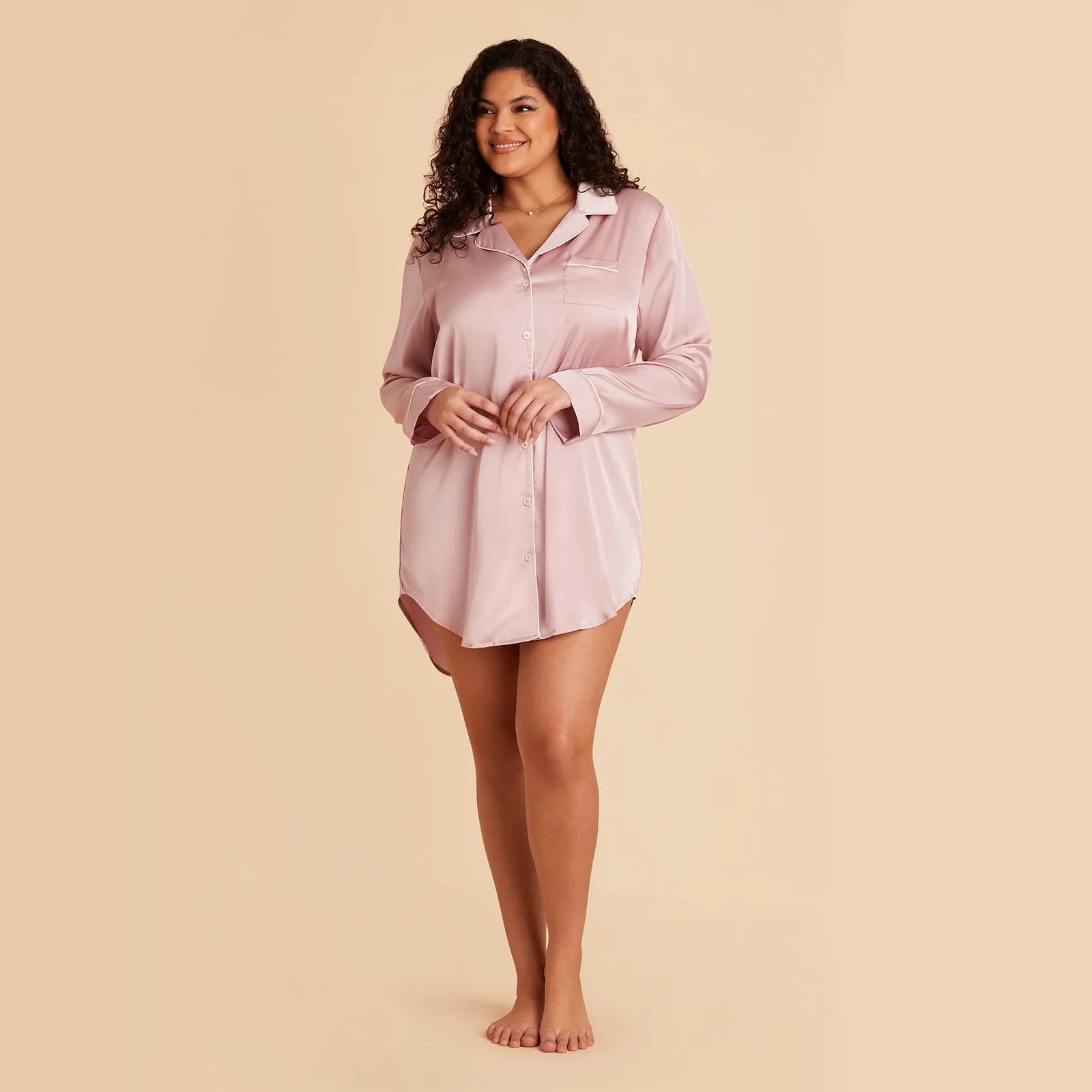 Birdy Grey + Kamryn Satin Sleepshirt