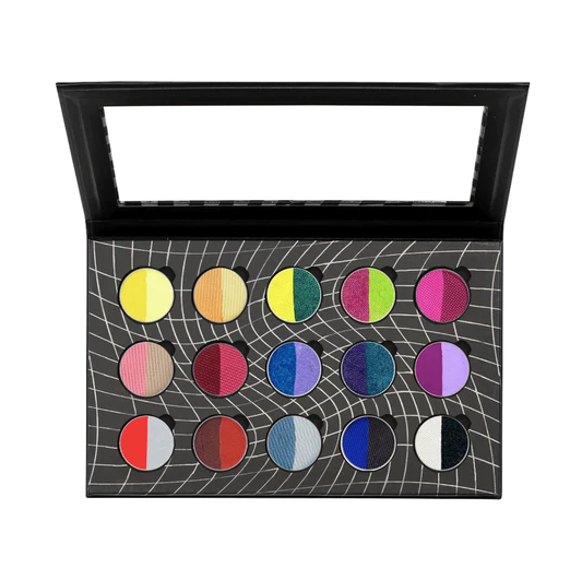 Glisten Cosmetics + New Split – 15 Pan Palette – Glisten Cosmetics