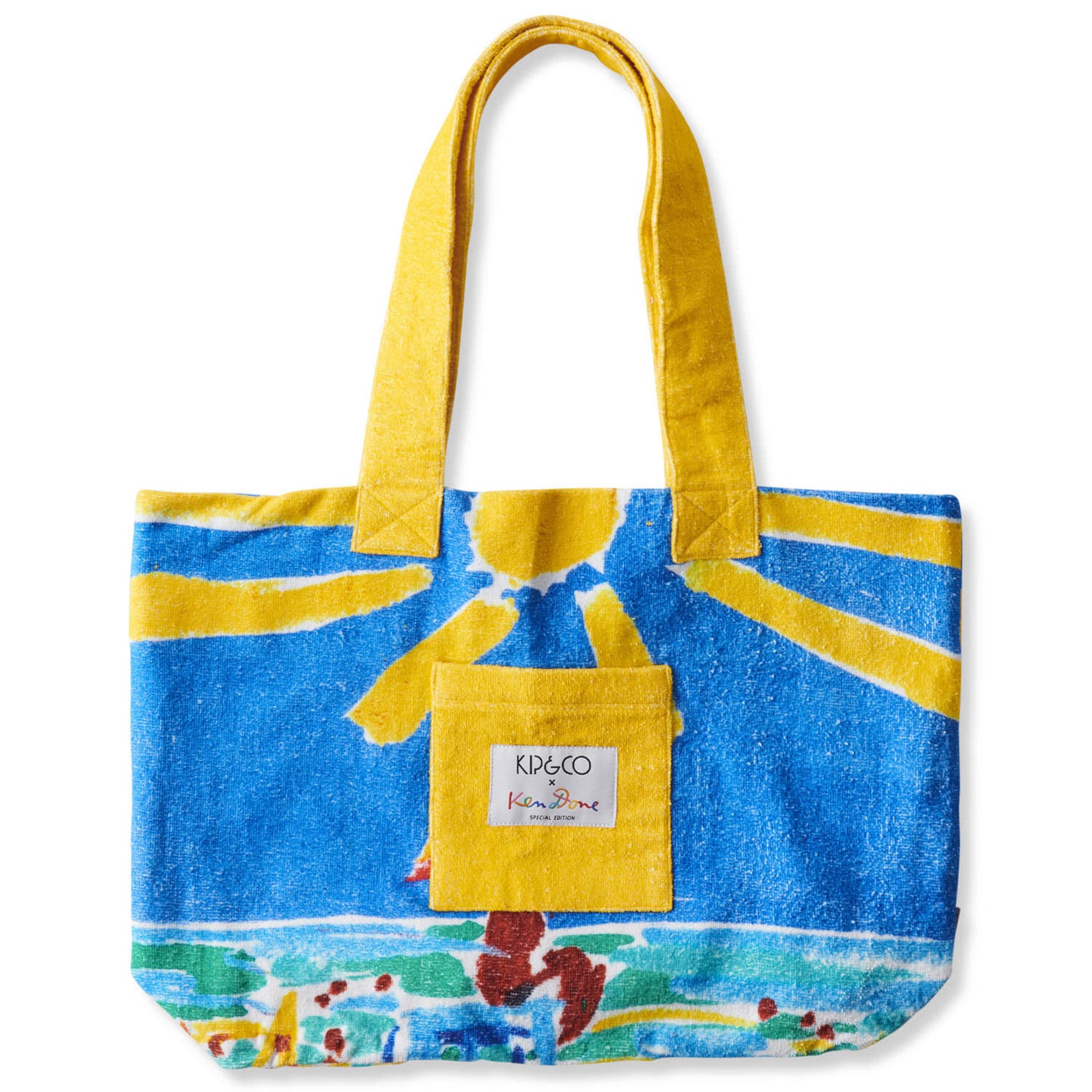 Kip&Co x Ken Done + ‘Beach Life’ Terry Beach Bag