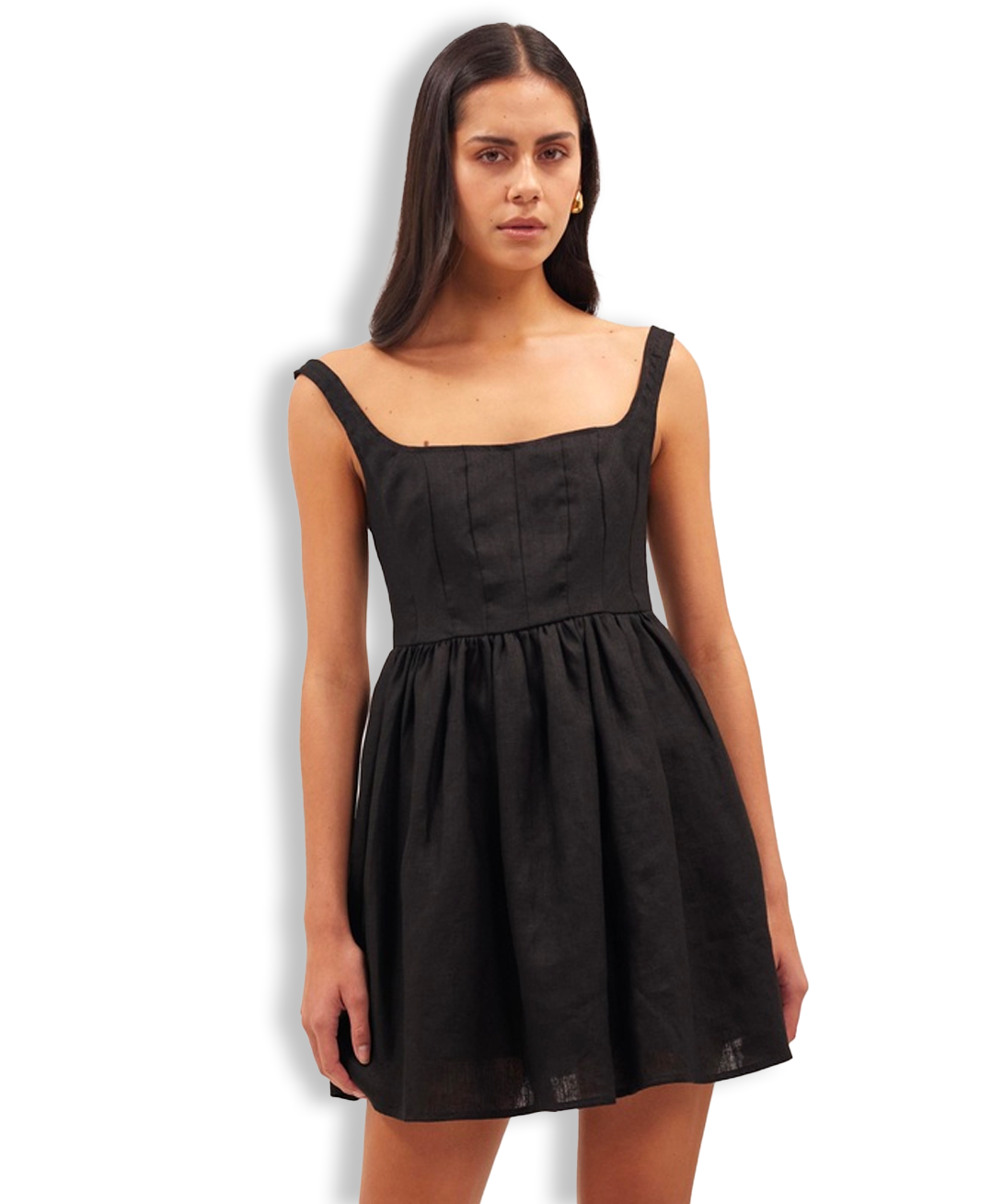 AERE + Corset Mini Dress