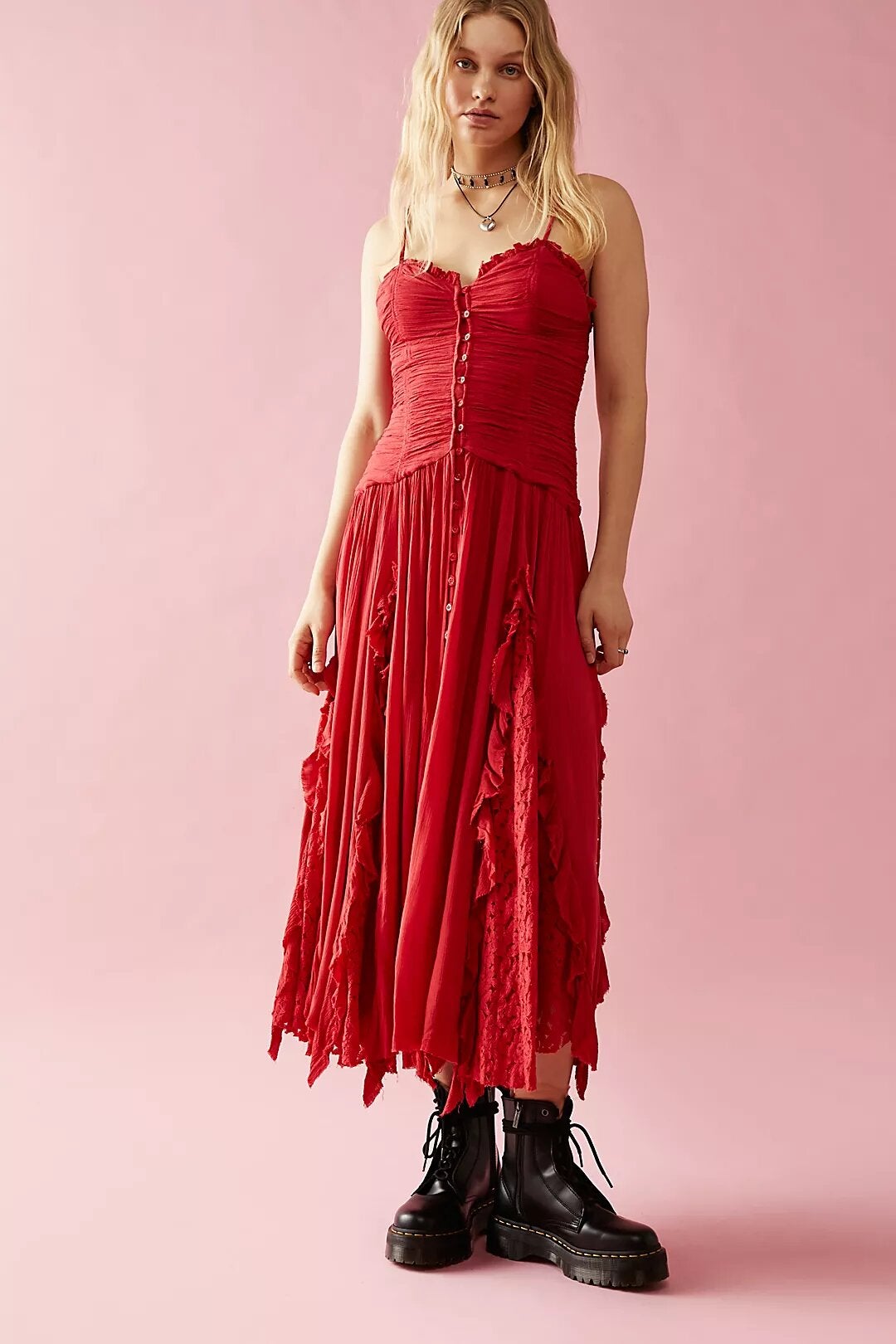 Free People + Fleur Maxi Dress
