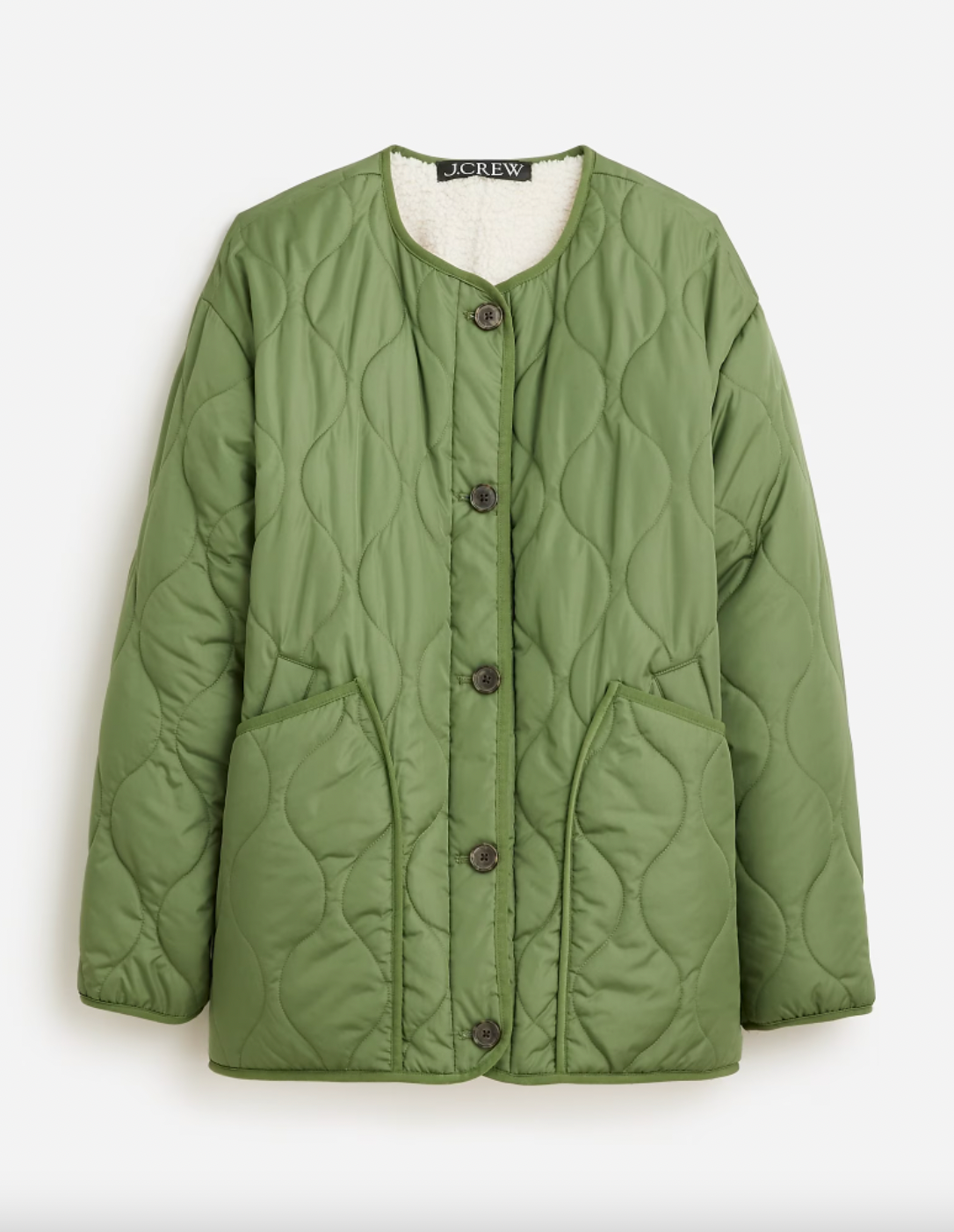 J.Crew + Reversible Puffer Jacket With PrimaLoft®