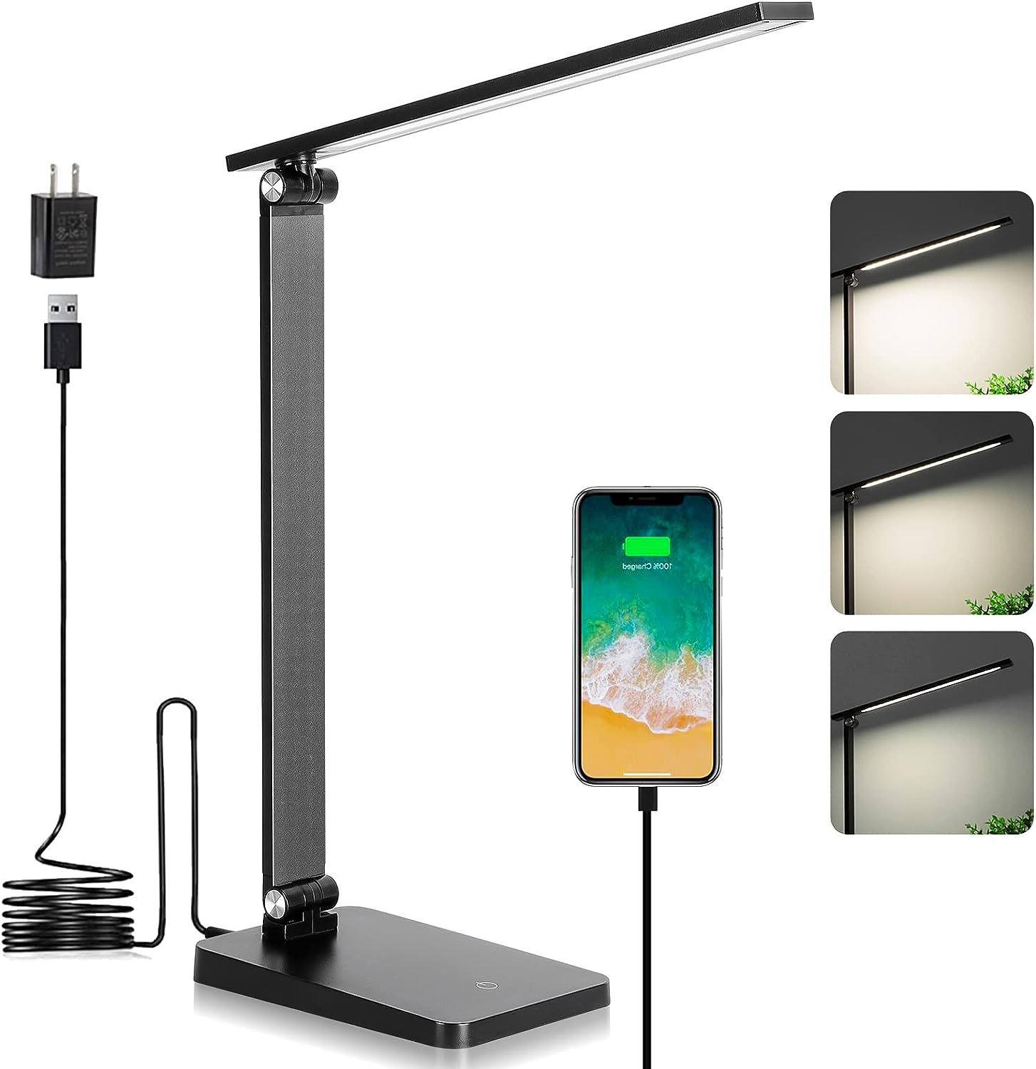Best World LED + Desk Lamp