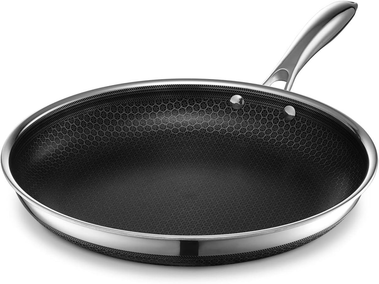 HexClad + Hybrid Nonstick Frying Pan