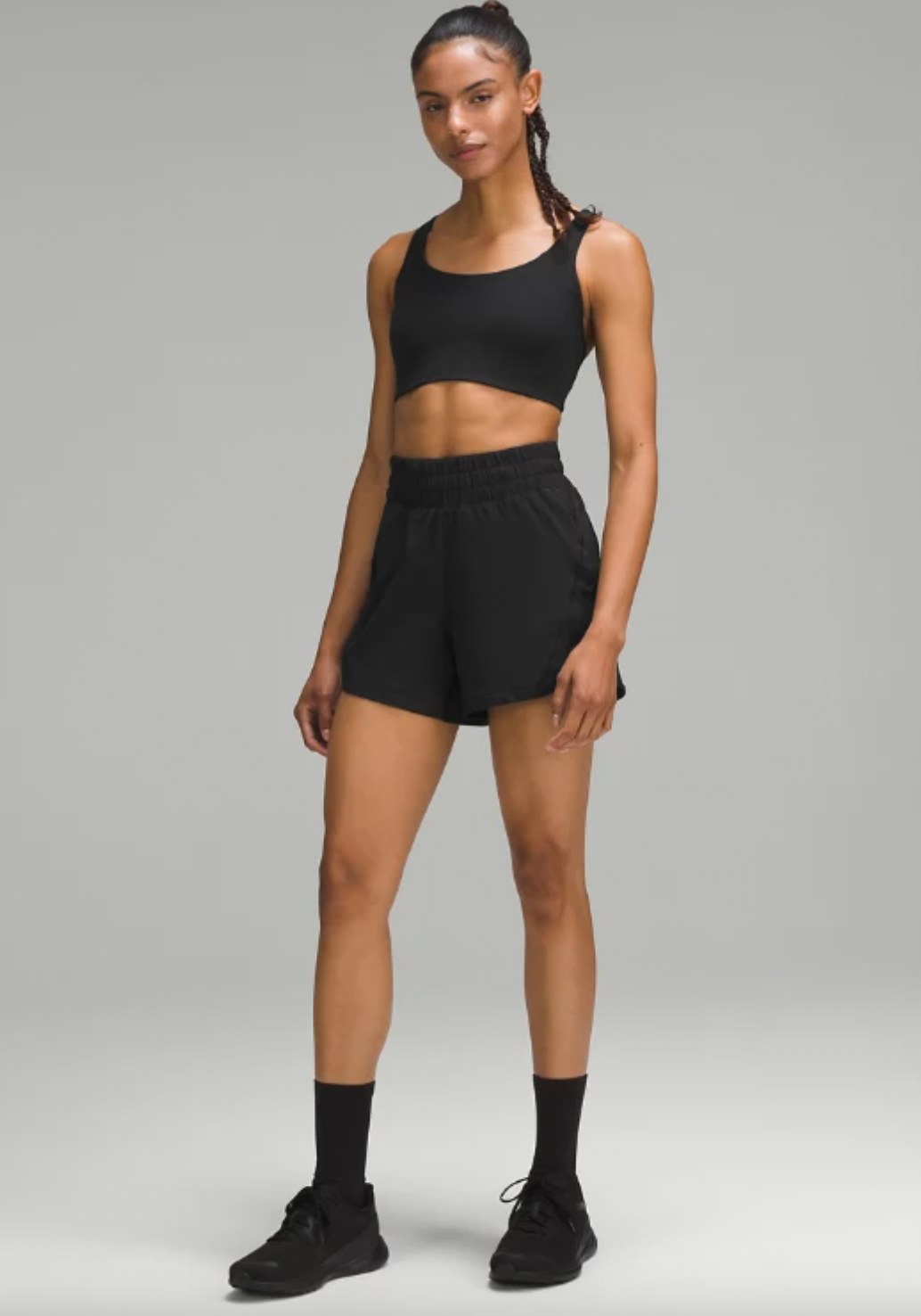 Lululemon + Track That High-Rise Lined Short 5″