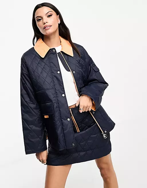 Barbour x ASOS + Exclusive Quilted Jacket