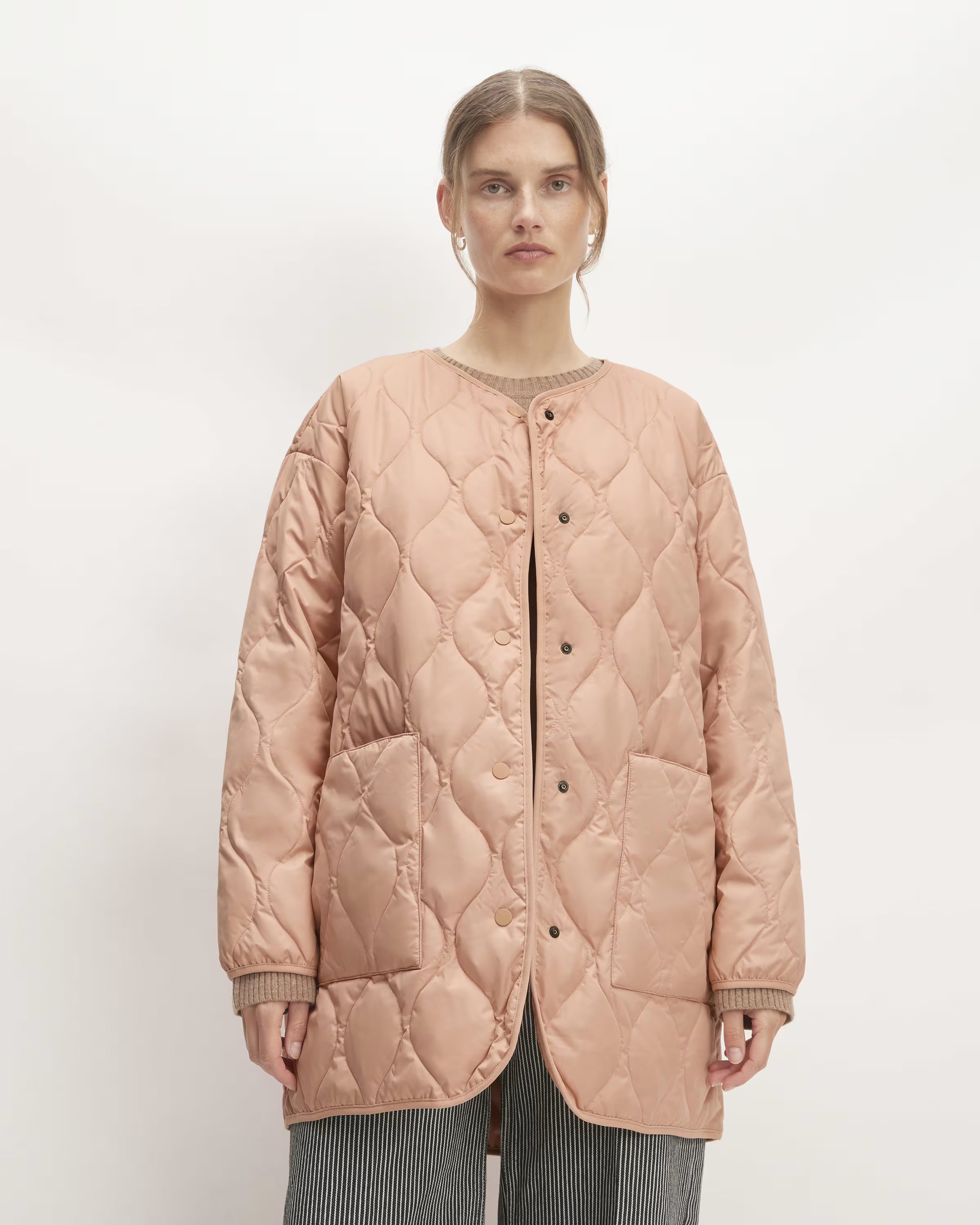 Everlane + The ReNew Quilted Mid-Length Liner