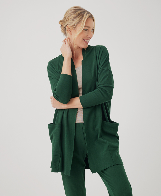 PACT + Airplane Cardigan