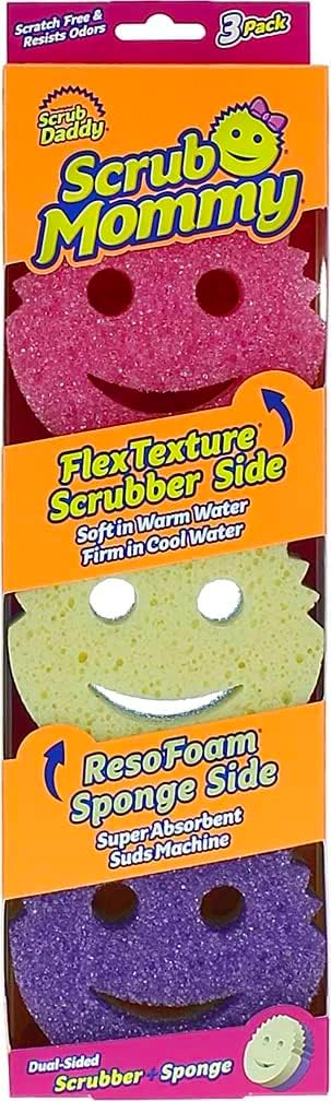 Scrub Daddy + Scrub Mommy (3 Count)