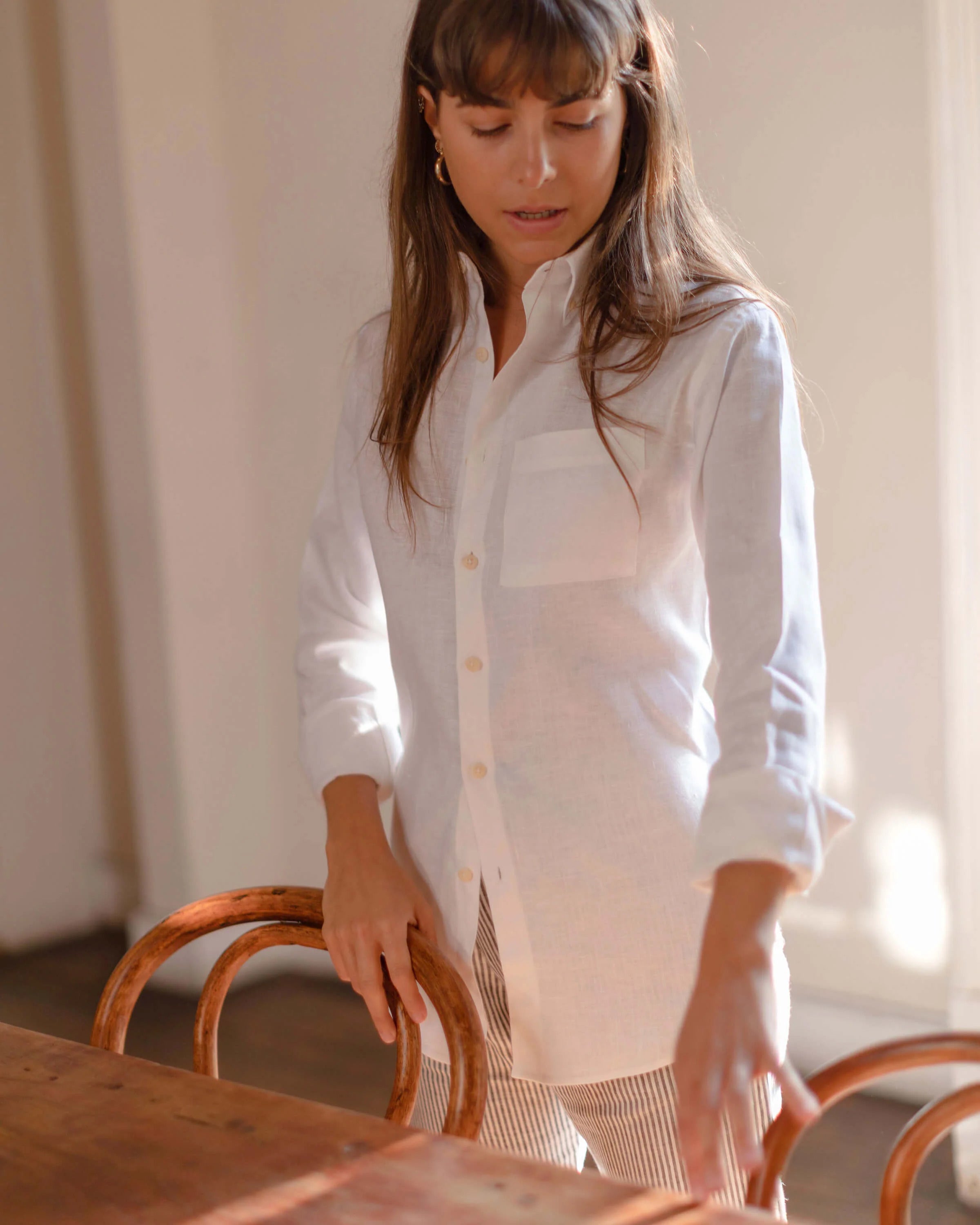 Alex Crane + Playa Shirt (Snow)