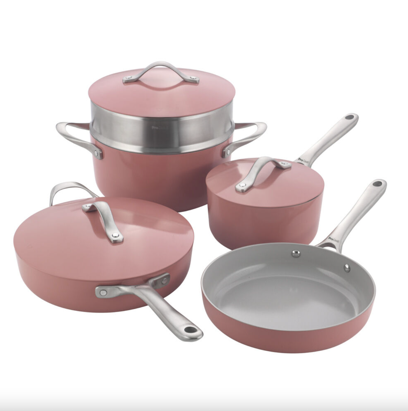 ProCook + ProCook Soho Cookware Set – Coral