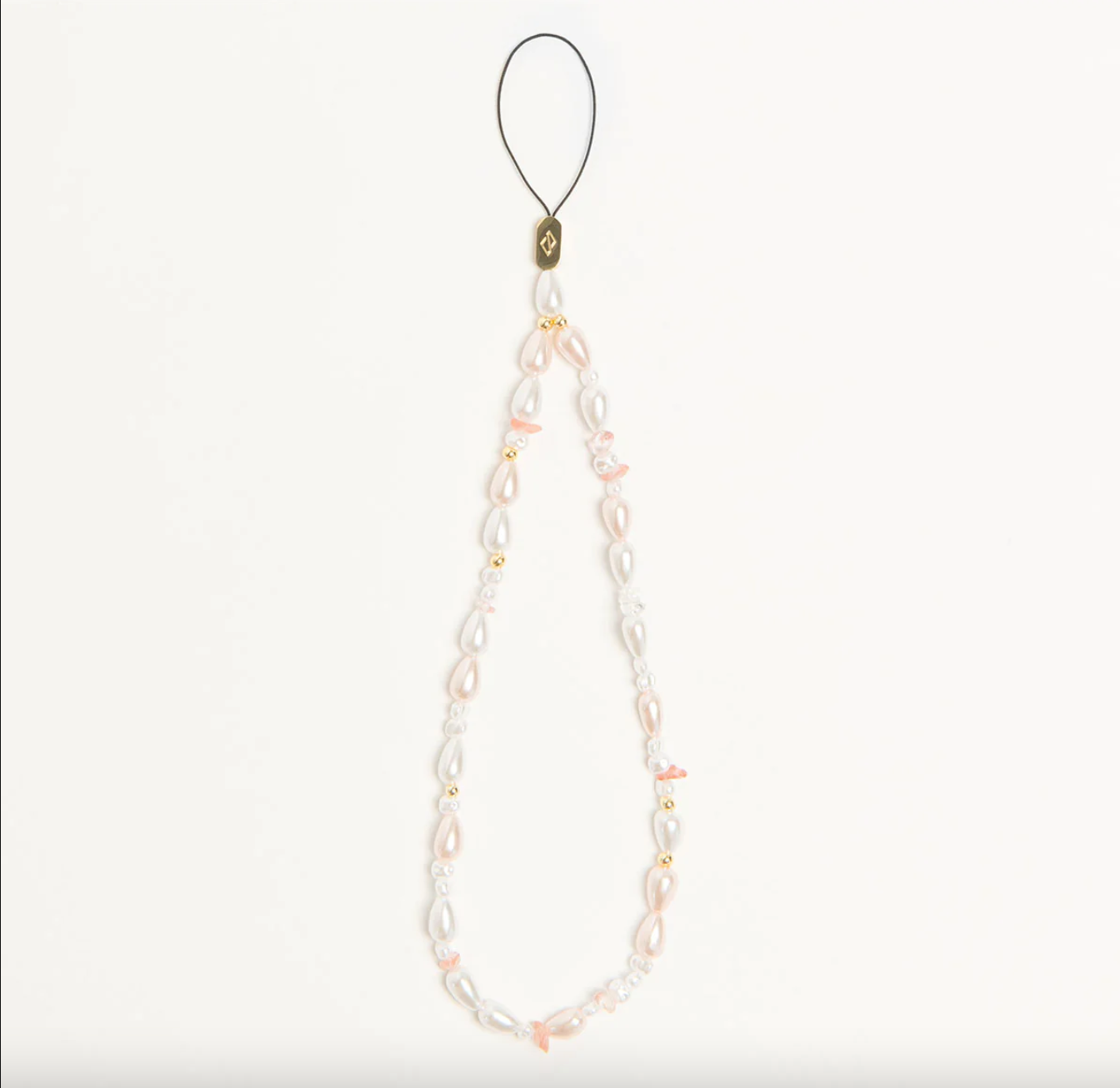 Burga + Rosé – Pink Pearl Phone Charm