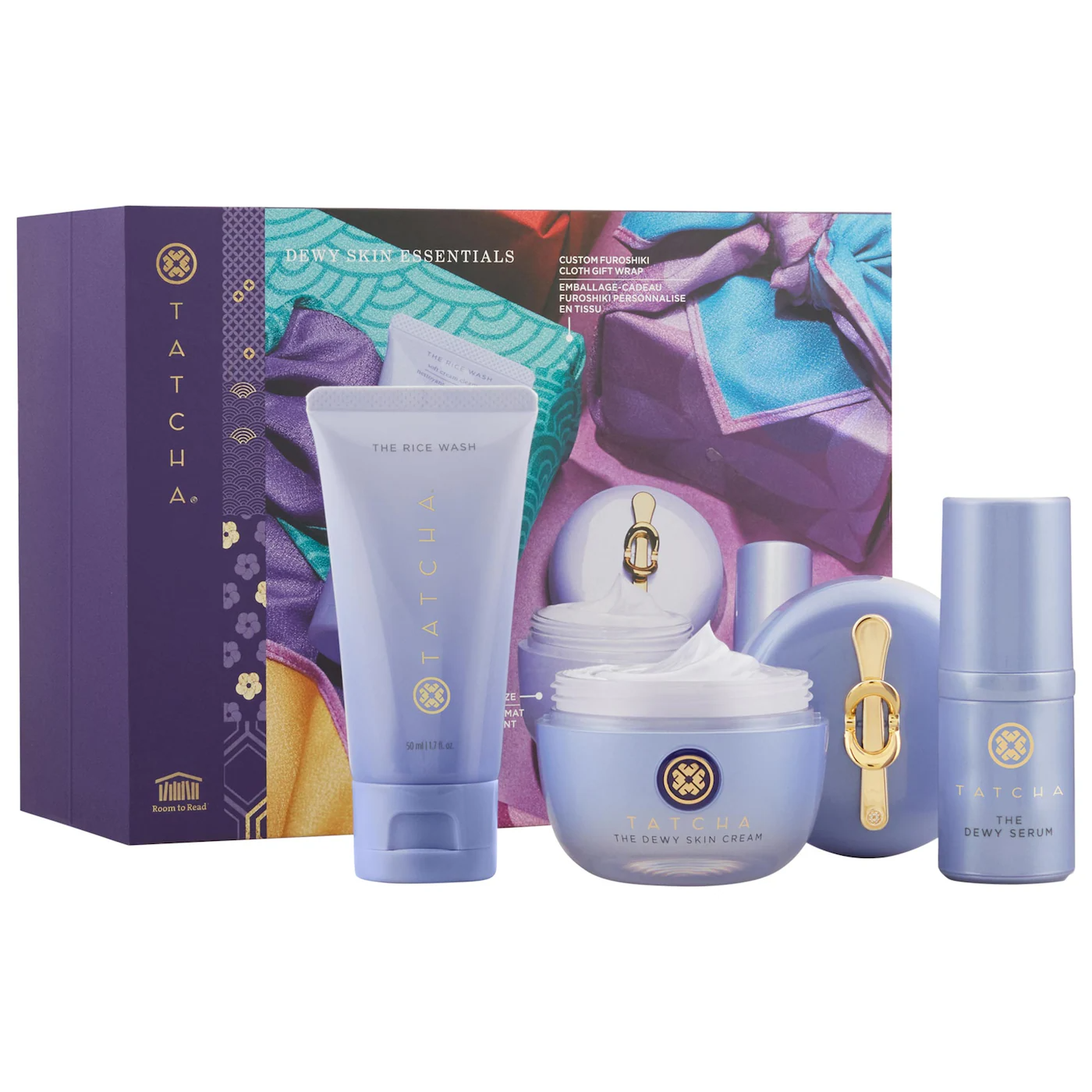 Tatcha + Plumping Dewy Skin Essentials Set