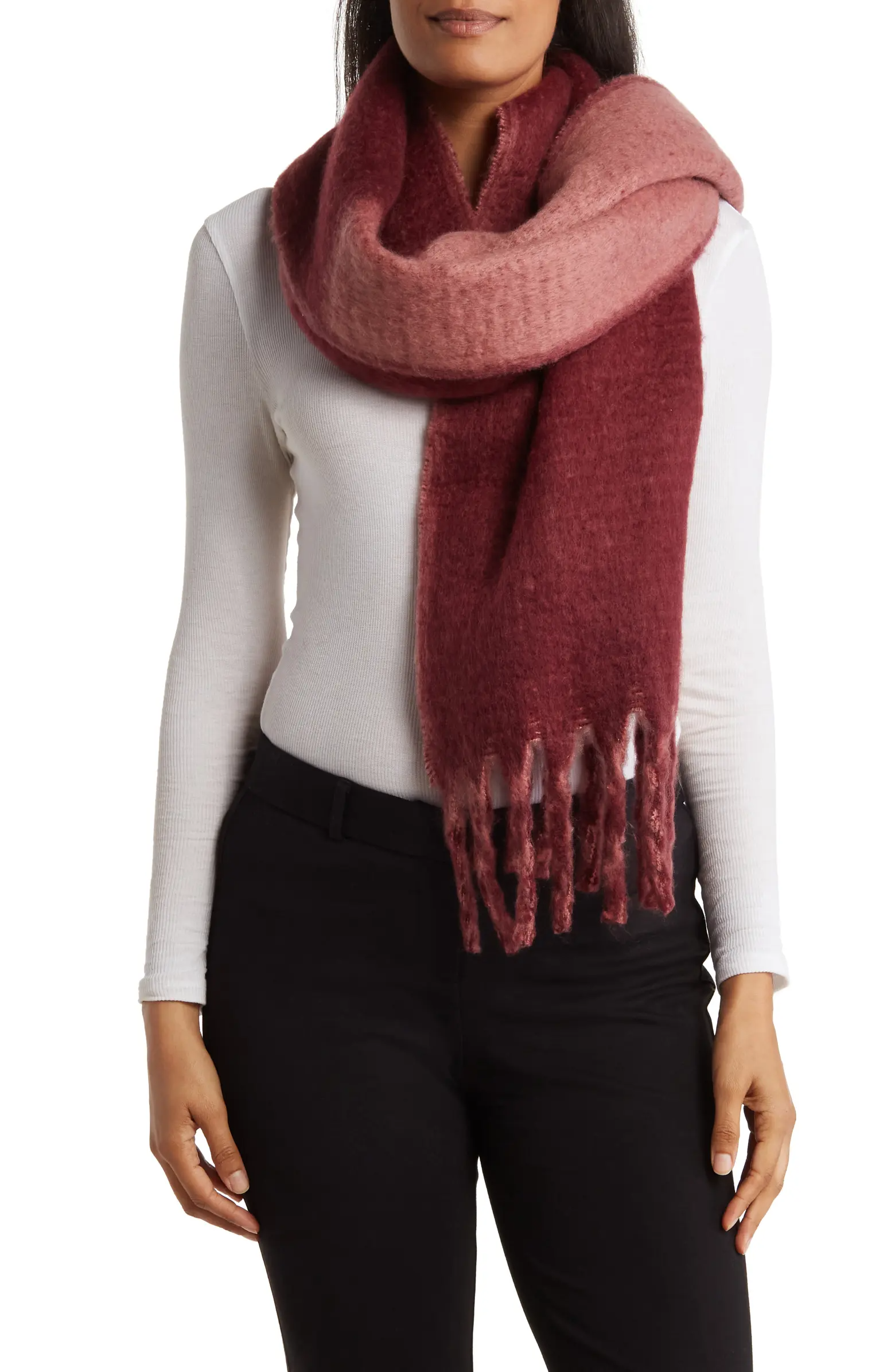 Vince Camuto + Colorblock Scarf