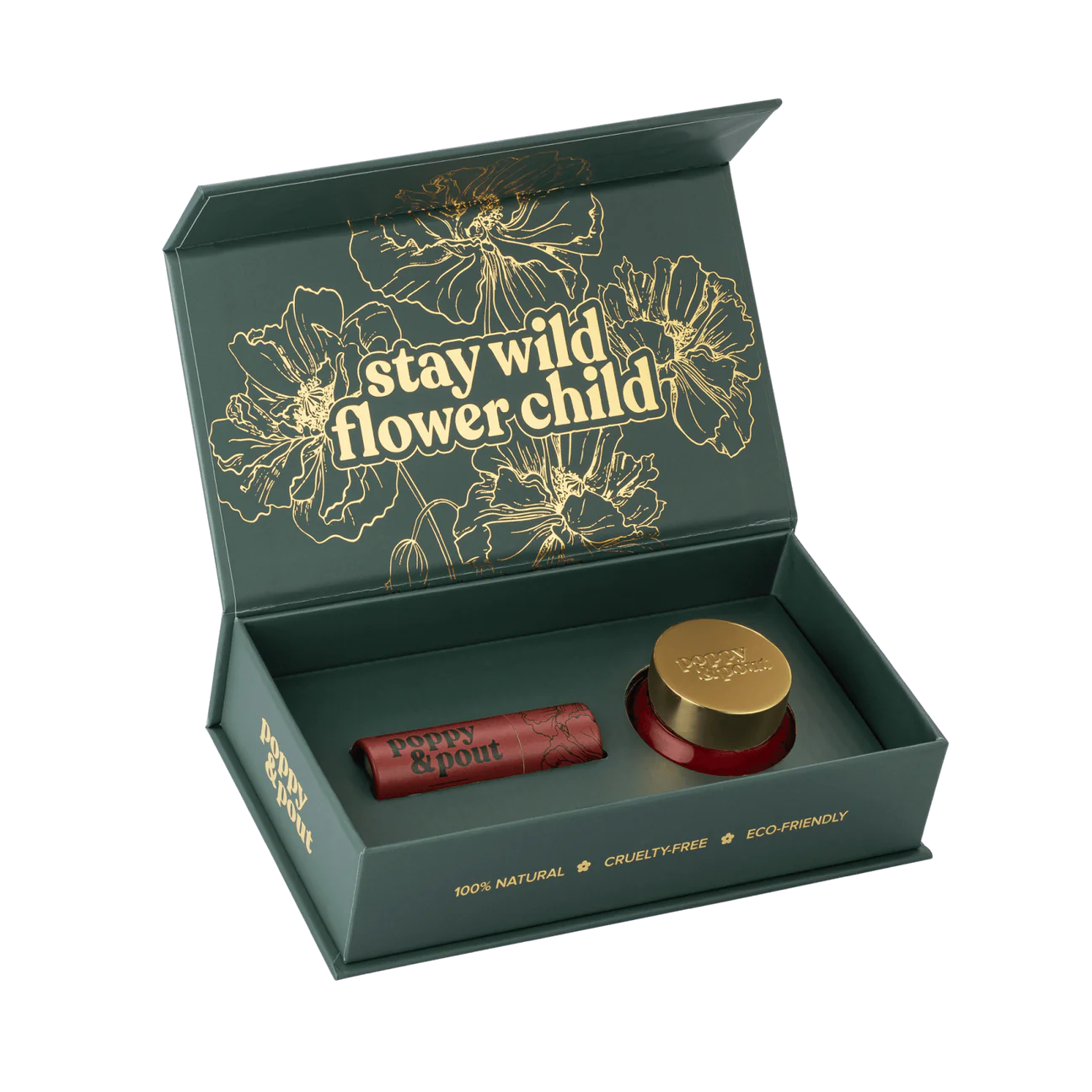 Poppy & Pout + Cinnamint Lip Care Duo Gift Set