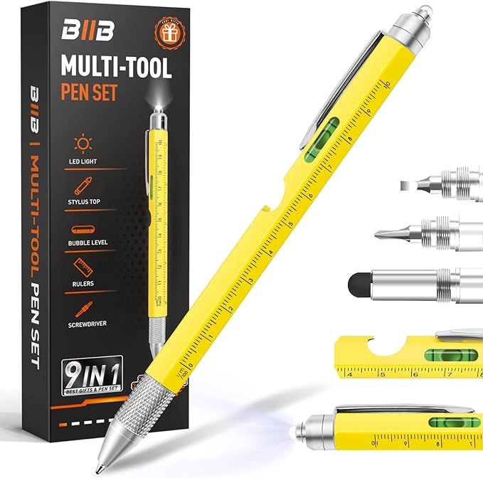 BIIB + 9 in 1 Multitool Pen