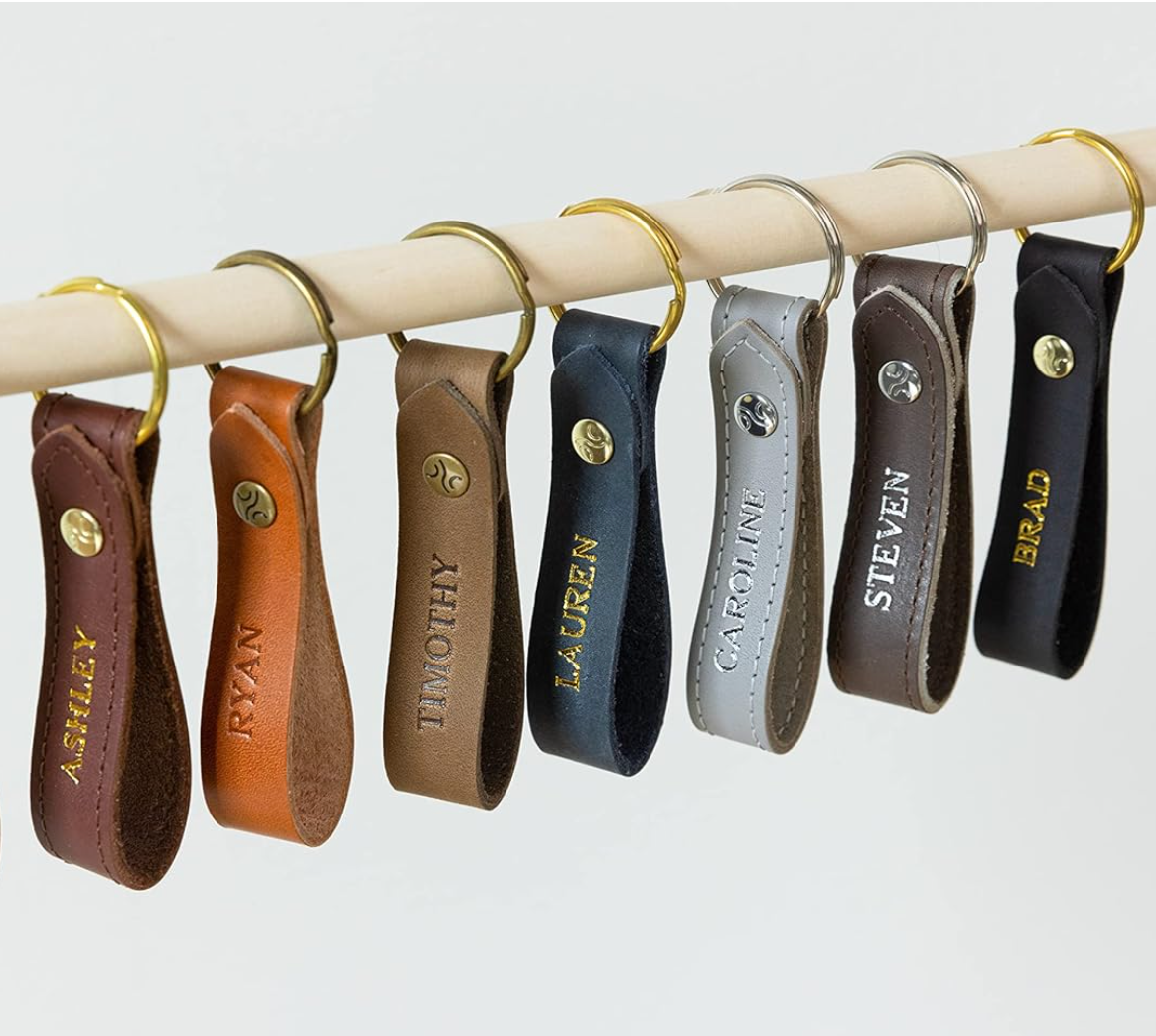 Northwind + Personalized Leather Keychain