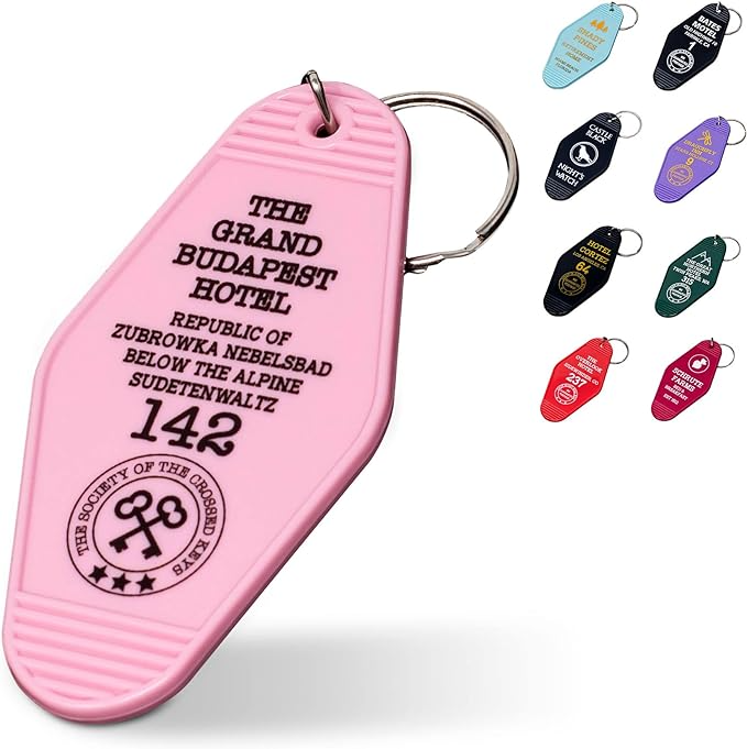 Chillkat + Vintage Hotel Motel Keychain