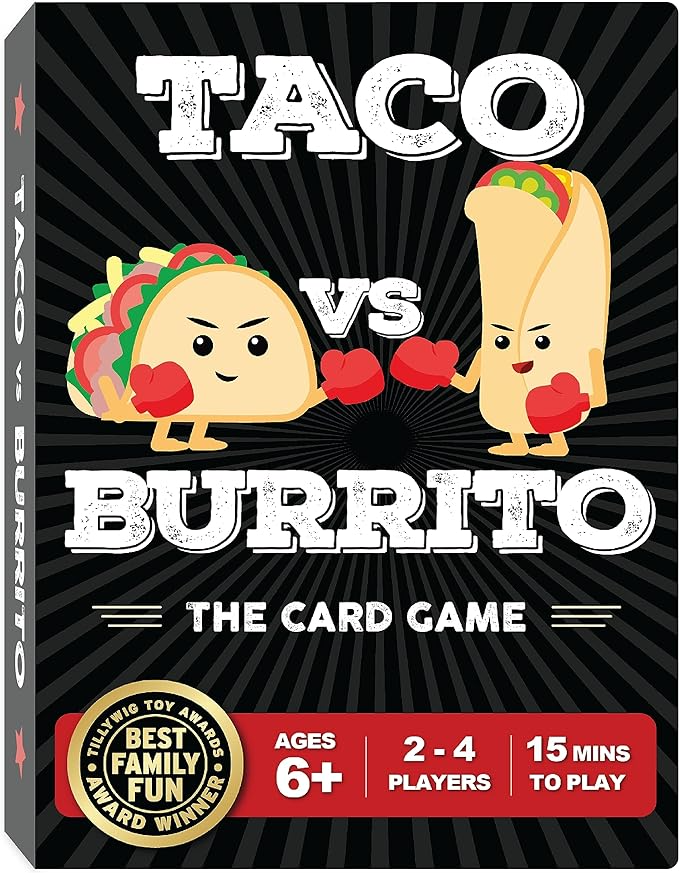 Taco vs Burrito + Taco vs Burrito Card Game