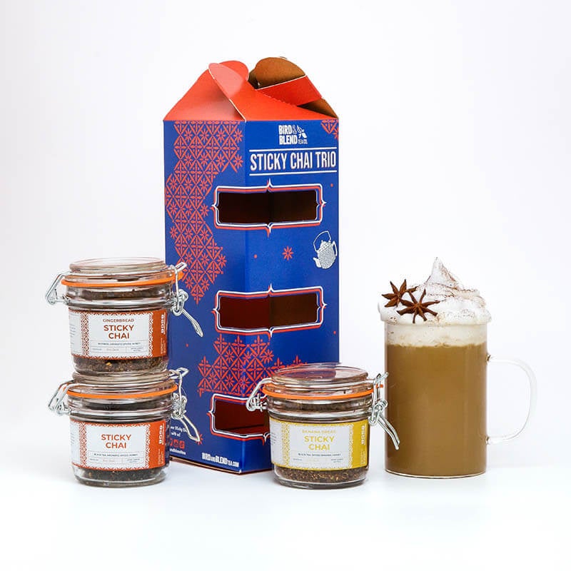 Bird & Blend Tea Co + Sticky Chai Trio