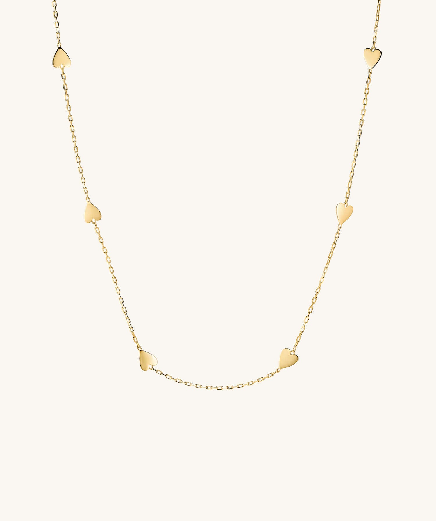 Mejuri Mejuri Heart Station Necklace