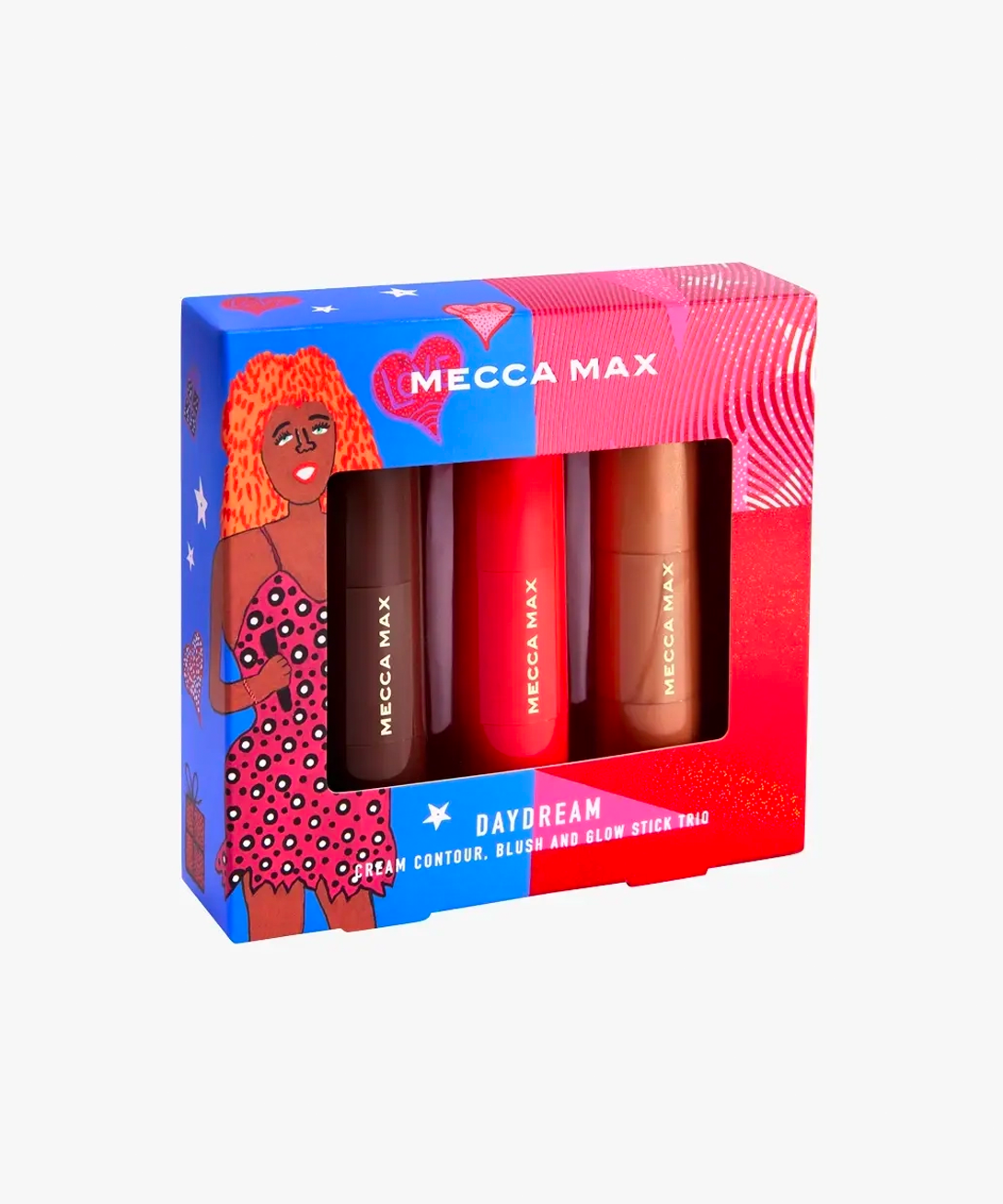 MECCA MAX + Daydream Off Duty Cream Complexion Stick Trio