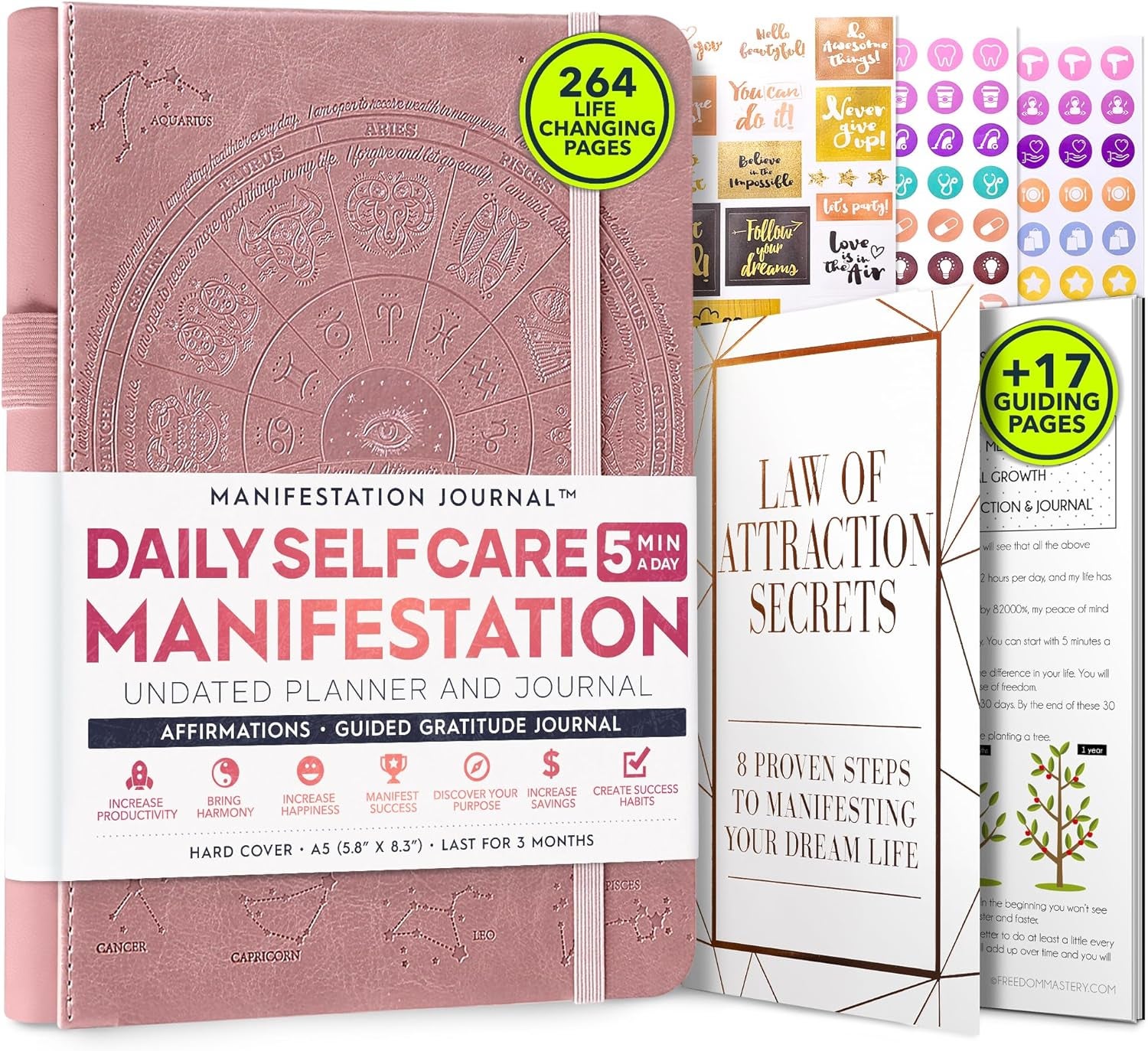 Freedom Mastery Law Of Attraction Life And Goal Planner