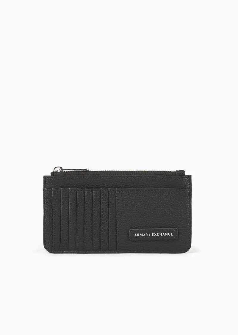 Armani Exchange + Wallet With Flap Closure