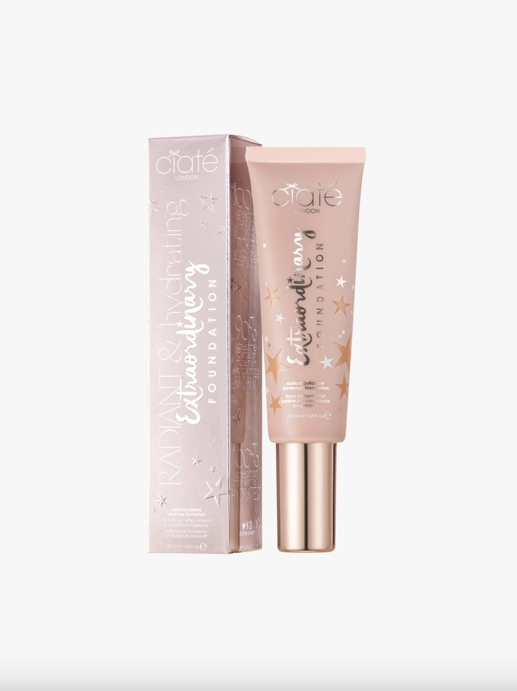 Ciaté + Extraordinary Foundation in 118Y Ochre