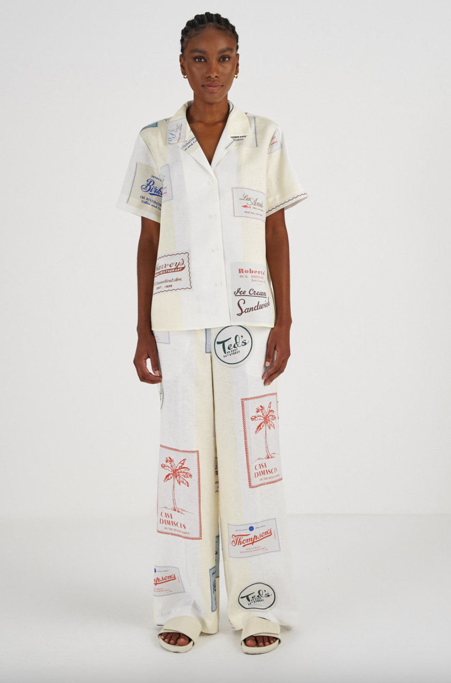 Oroton + Patch Label Shirt