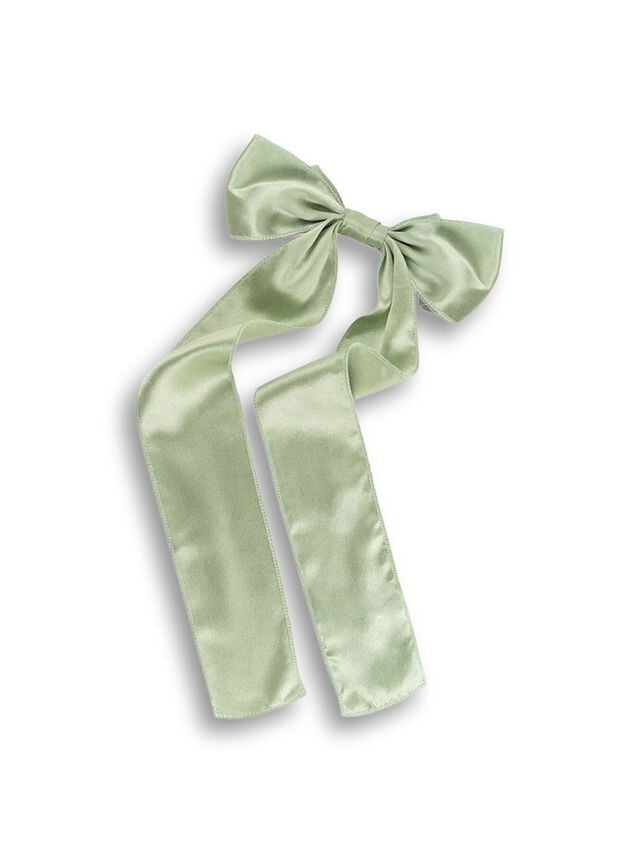 L. Erickson + Long Tail Bow Barrette