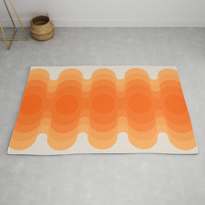 Circa78Designs + Echoes-Creamsicle Rug
