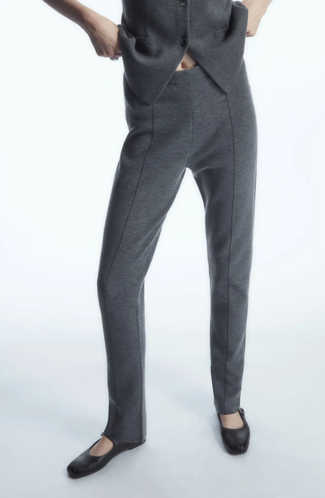 COS + Slim-Fit Knitted Pants